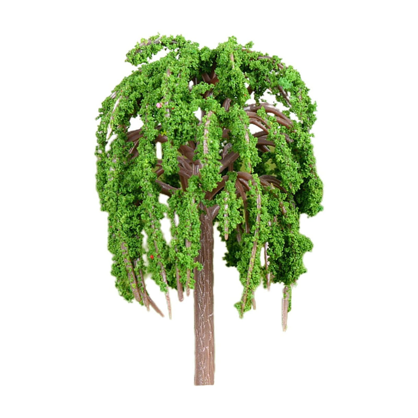 WNFJR Model Tree Resin Cake Topper Mini Tree Model Miniature Tree ...