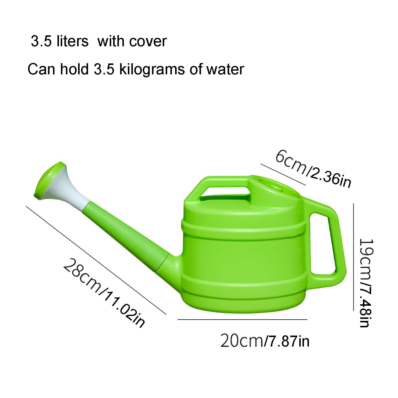 WNFJR Multi-Size Watering Can, Long Spout Plant Waterer, Durable Garden ...