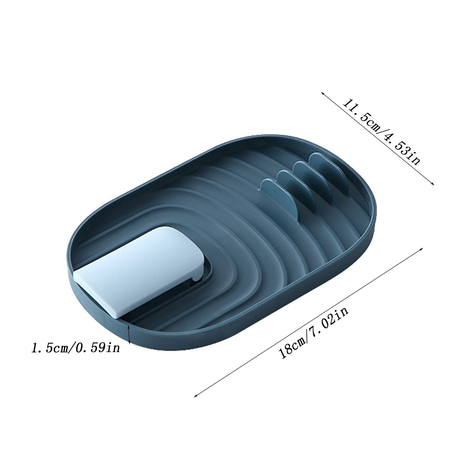 WNFJR Multifunctional Spoon Rest and Pot Lid Holder - Versatile Utensil ...