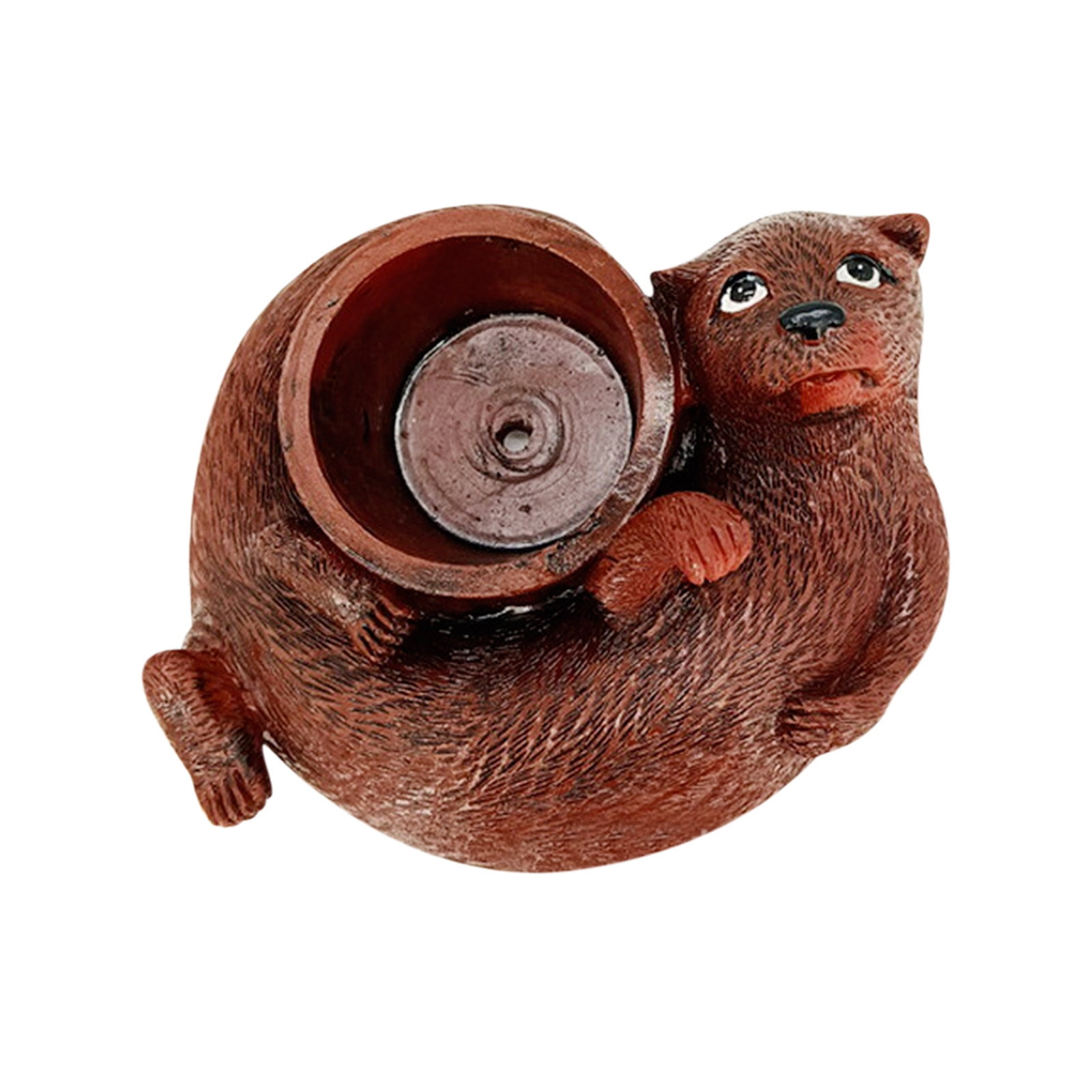 WNFJR Otter-themed Flower Pot, Indoor Succulent Planter, Decorative ...