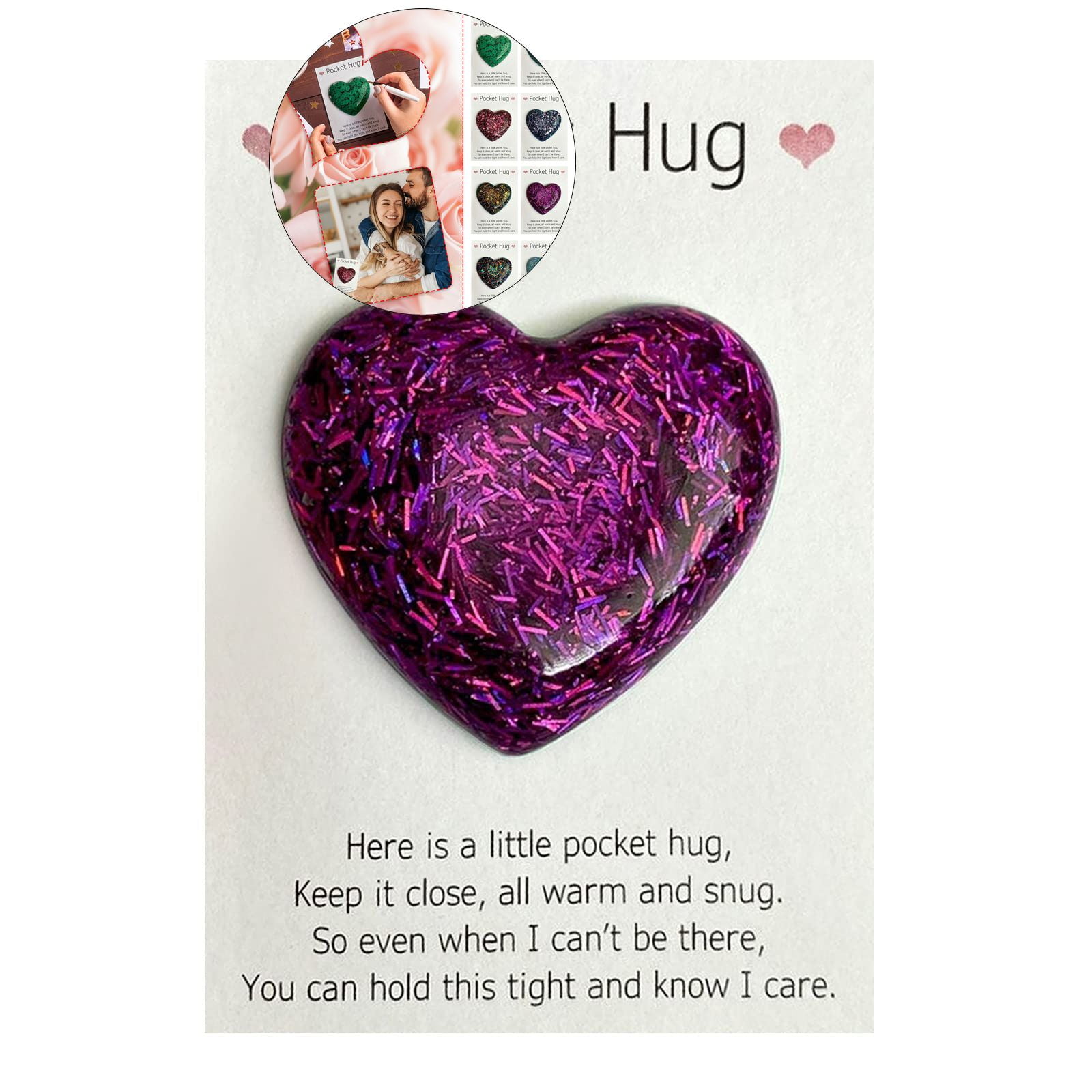 WNFJR Pocket Hug Token Gift for Mom Grandma Aunt Birthday Gifts for ...
