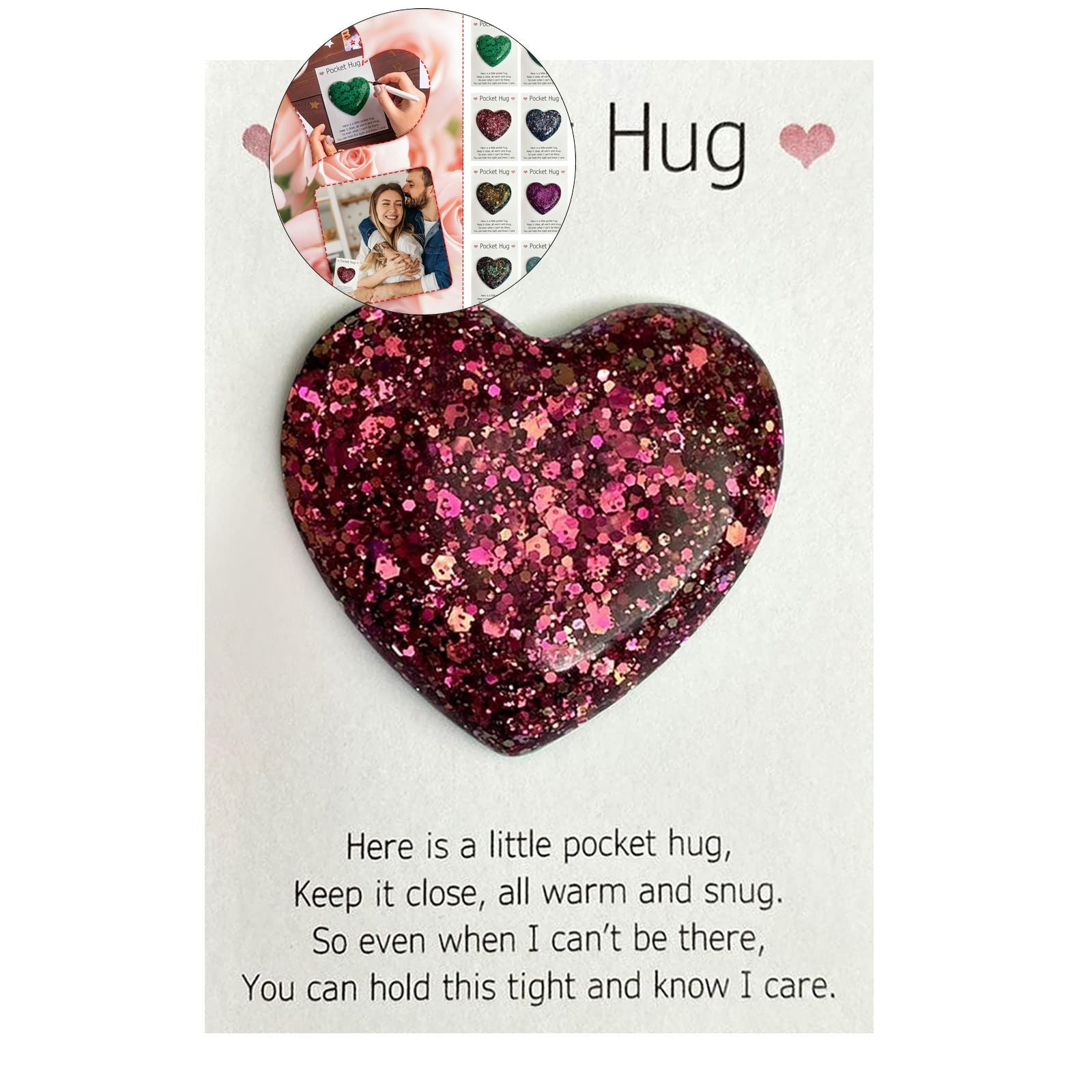 WNFJR Pocket Hug Token Gift for Mom Grandma Aunt Birthday Gifts for ...