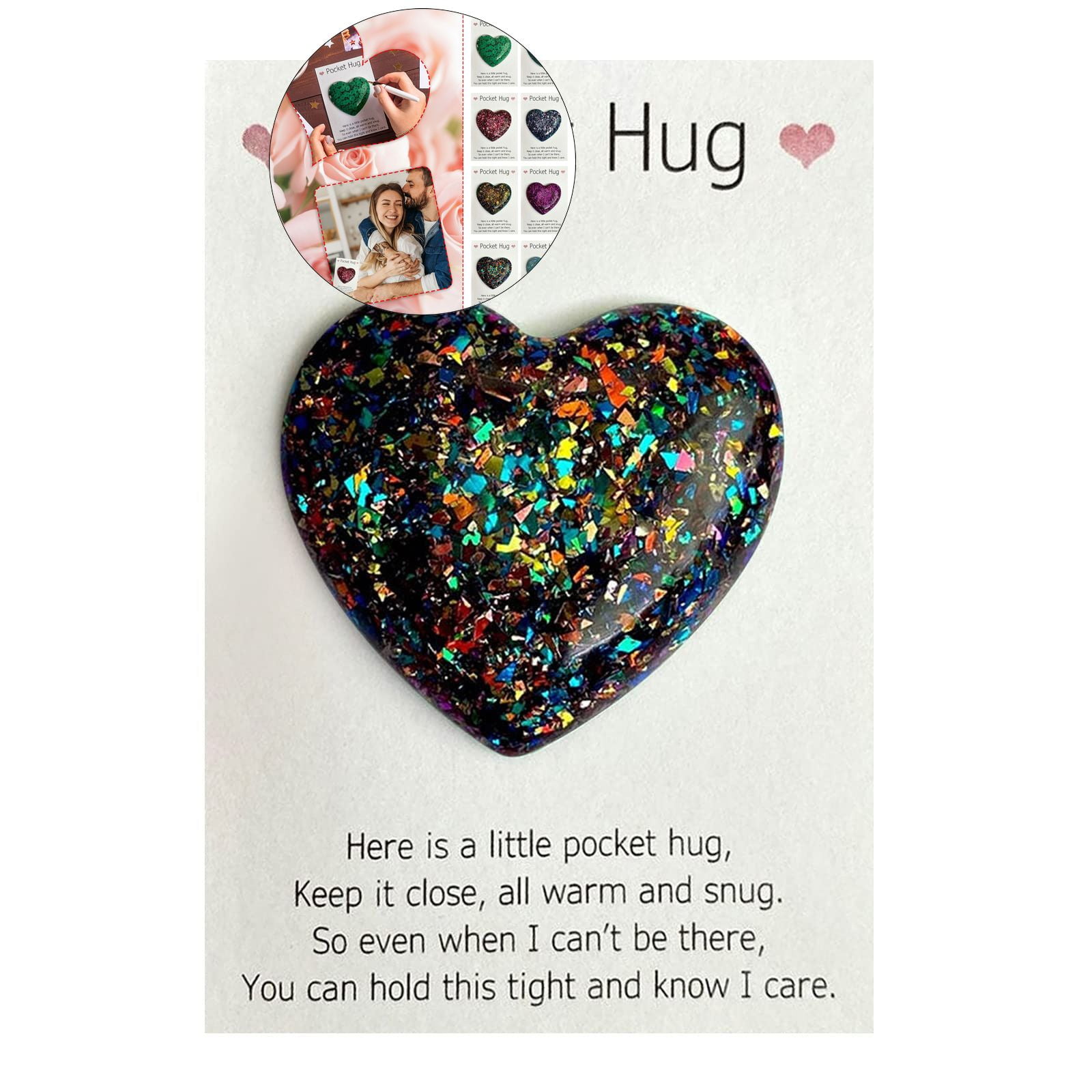 WNFJR Pocket Hug Token Gift for Mom Grandma Aunt Birthday Gifts for ...