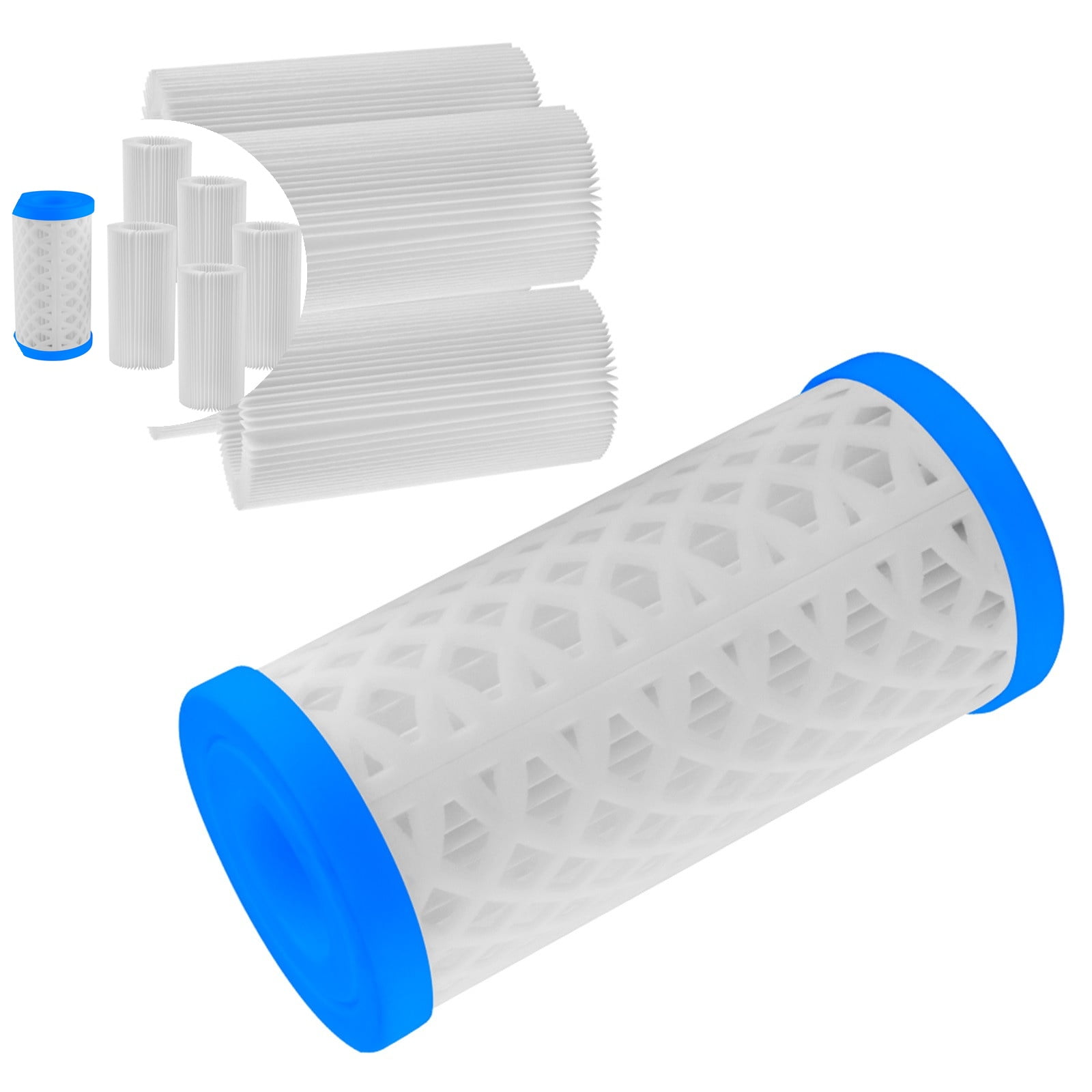 WNFJR Pool Filter Cartridge Replacement – 6-Pack Detachable Swimming ...