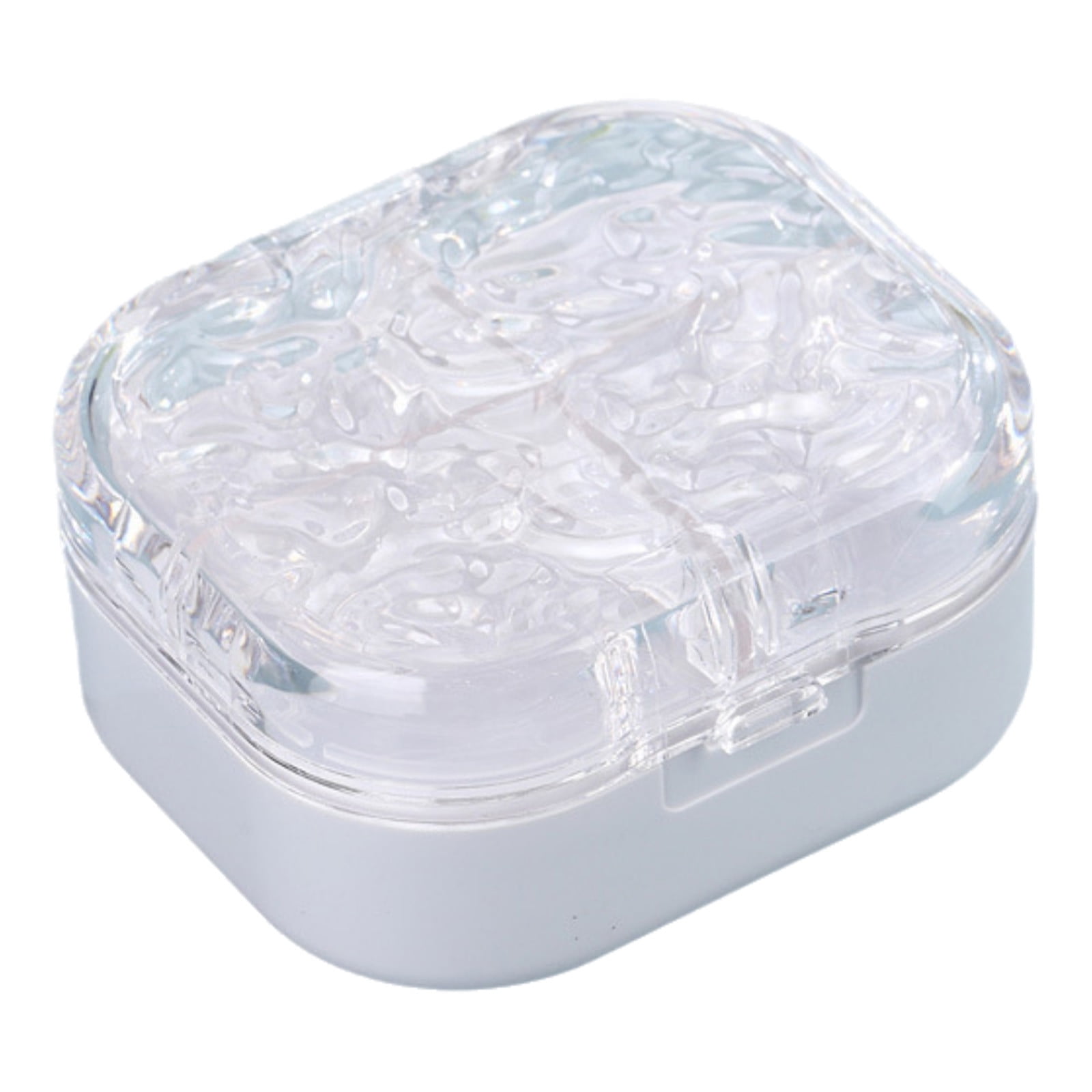 WNFJR Portable Mini Drug Box with Eight Lattices for Organized Medicine ...