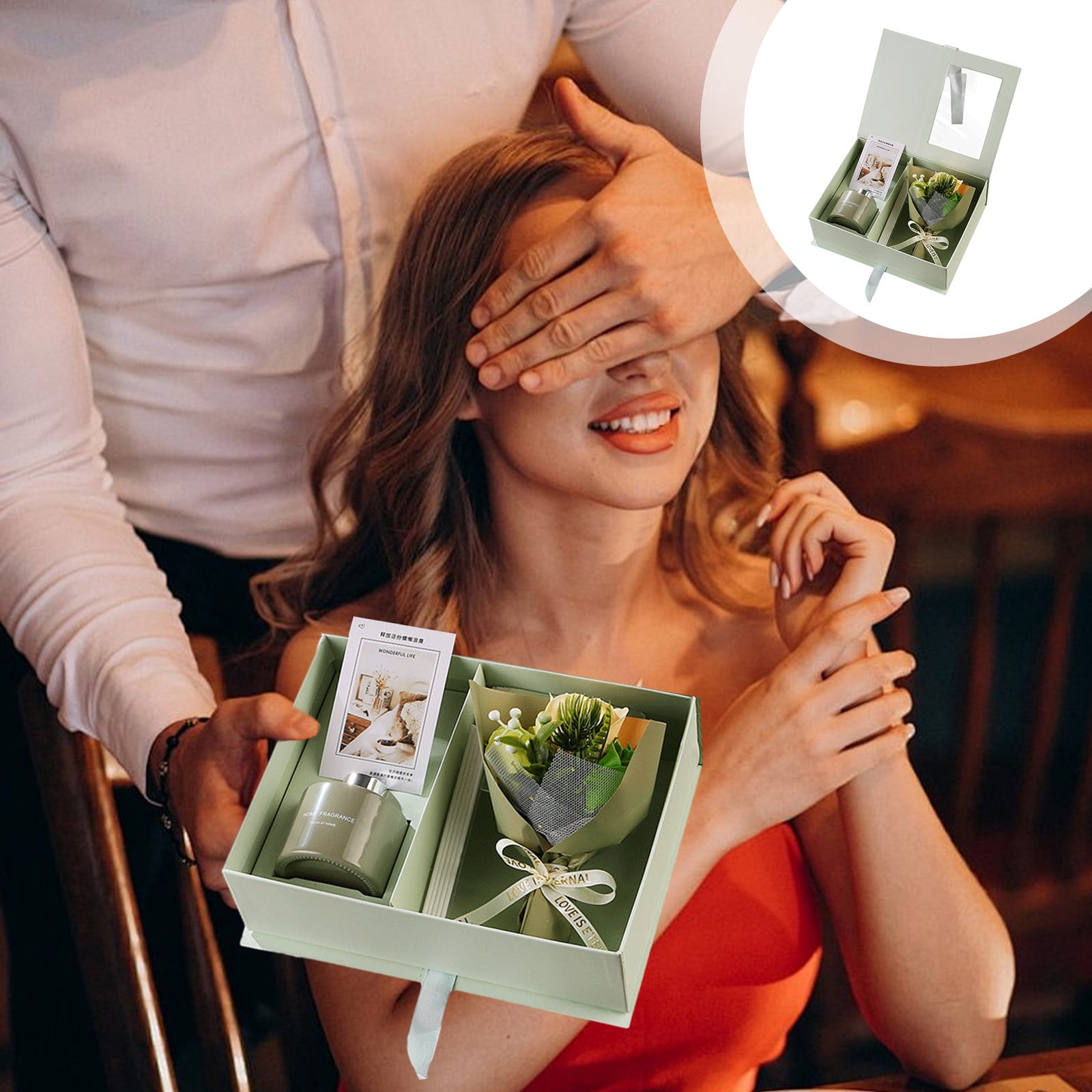 WNFJR Practical Birthday Gift Set with Aromatherapy Bouquet for Mom and ...