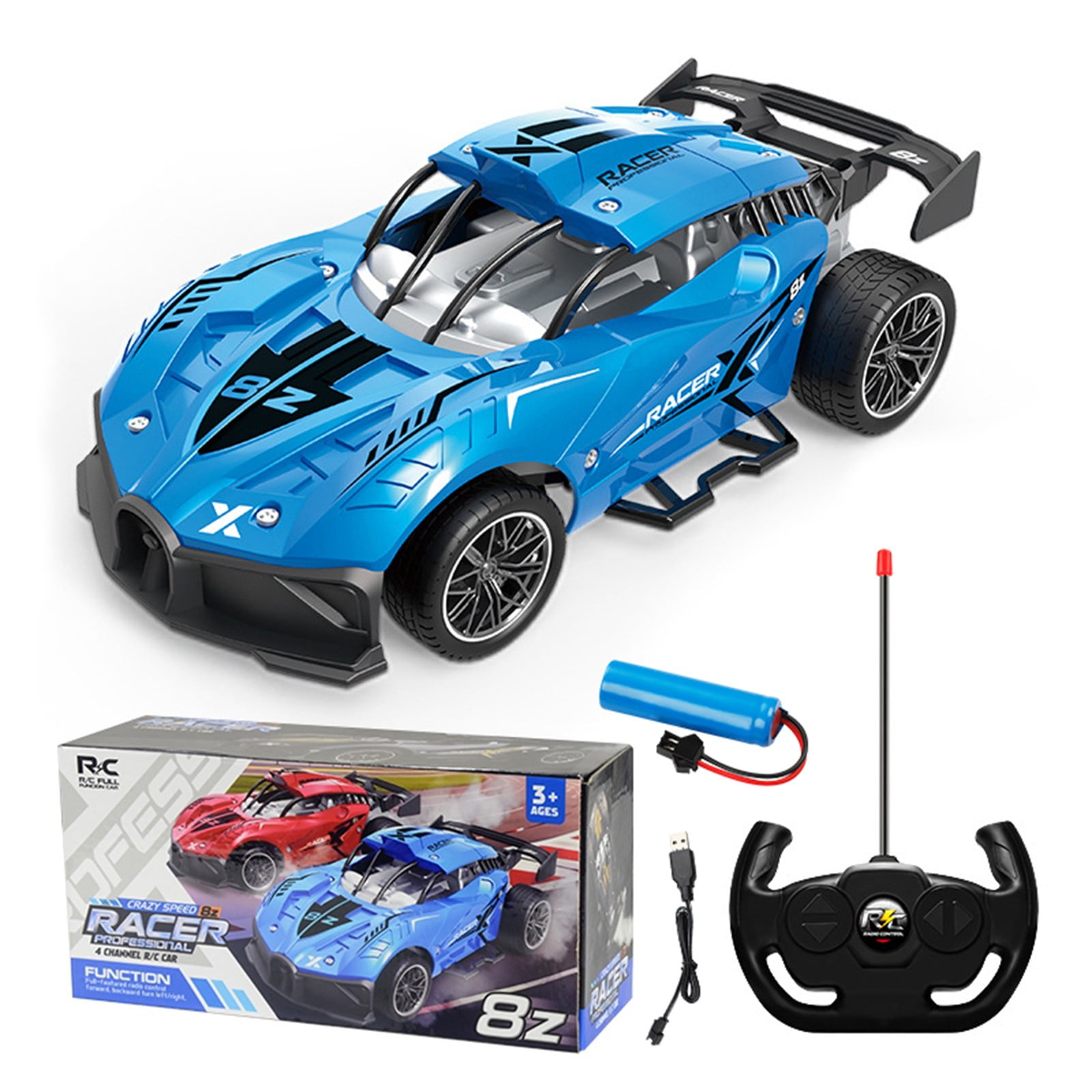 WNFJR RC Car Two Mode Playing Water Spray 4WD Off-road Vehicle Toy Car ...
