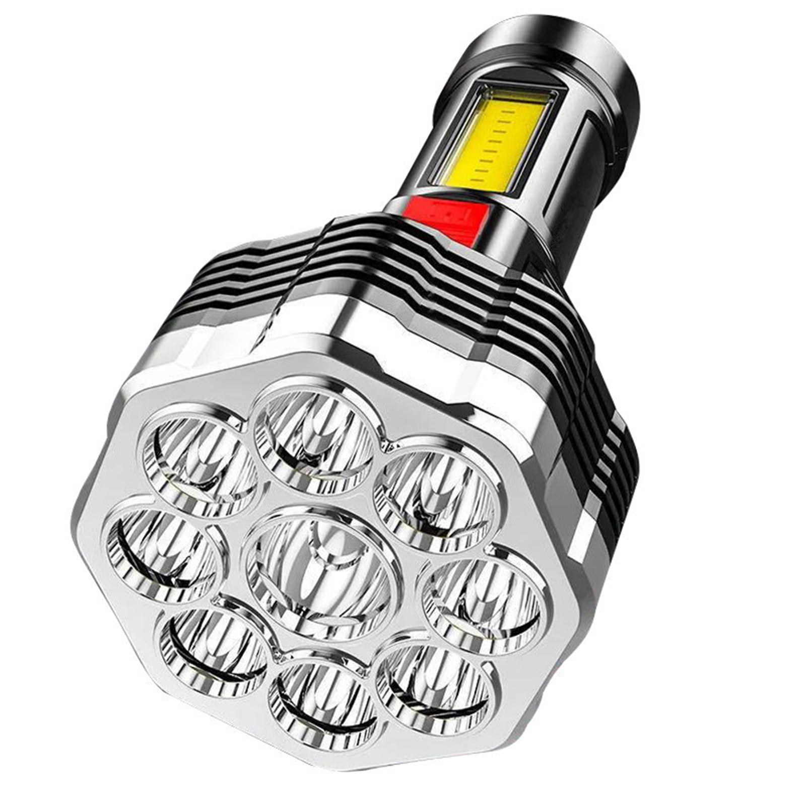 WNFJR Rechargeable Multi Function LED Flashlight, Lightweight High ...