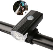 SuoKom Waterproof 5 LED Bike Light Set: Front Headlight + Rear Safety ...