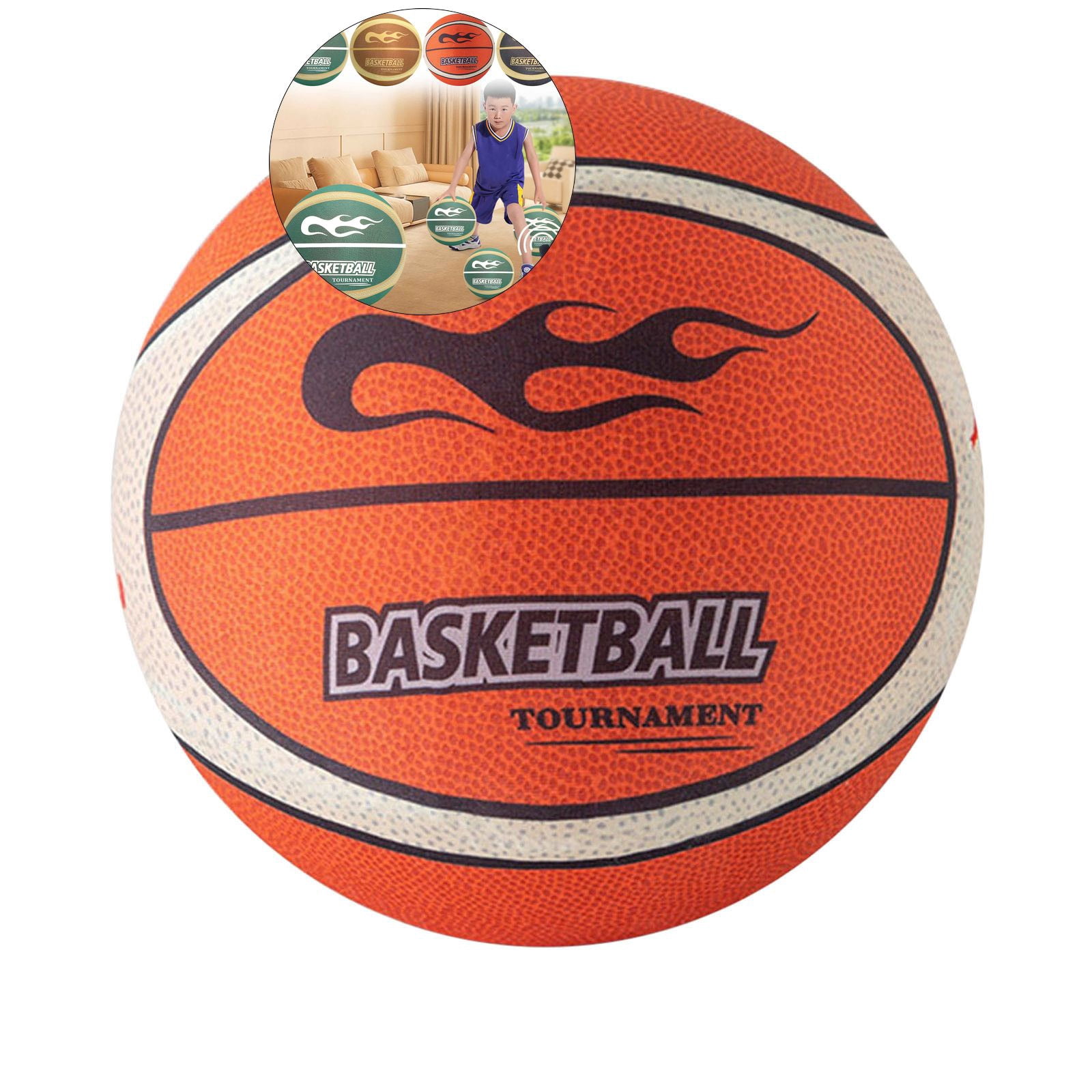 WNFJR Silent Basketball Dribbling Indoor, 2024 Upgrade Foam Basketball ...