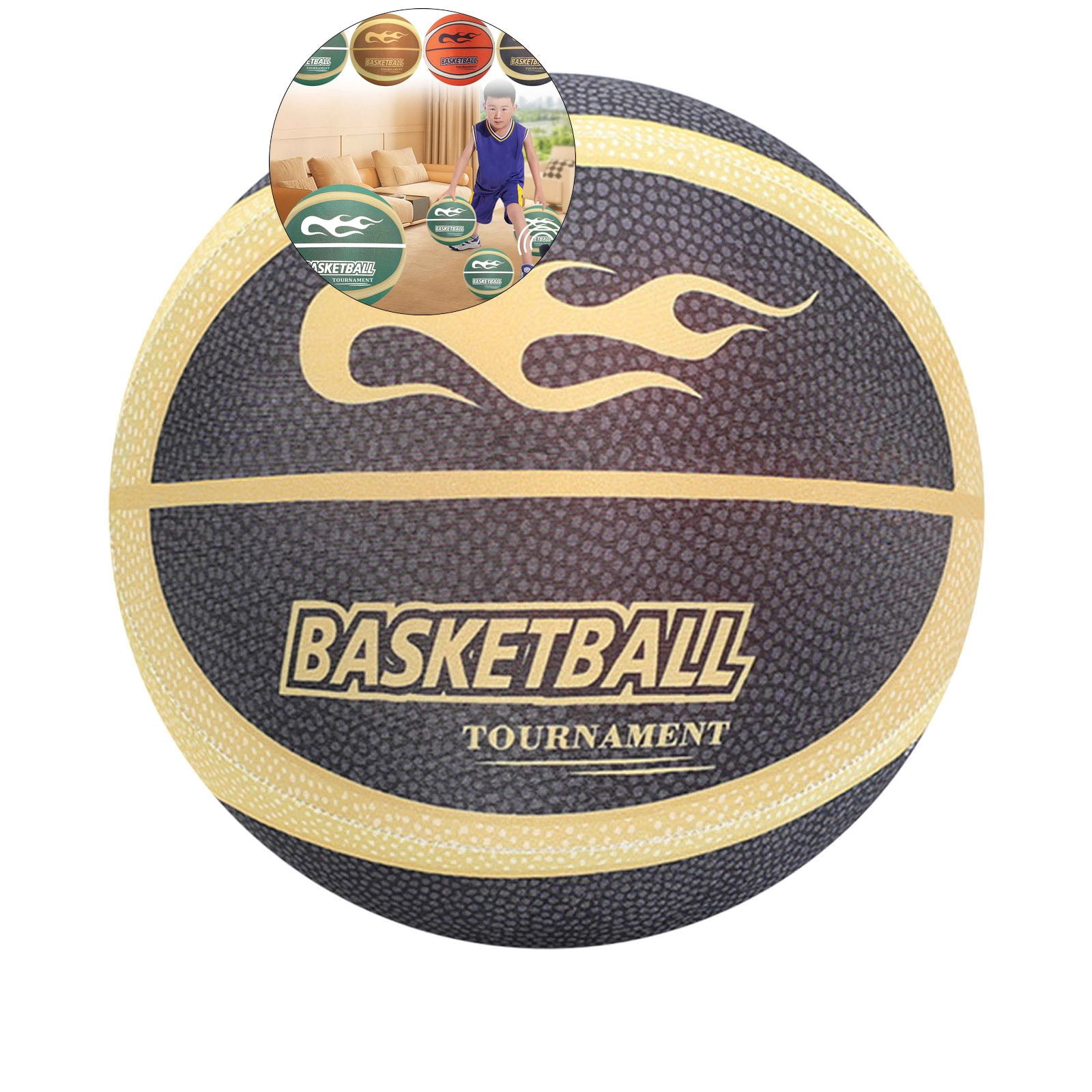 WNFJR Silent Basketball Dribbling Indoor, 2024 Upgrade Foam Basketball ...
