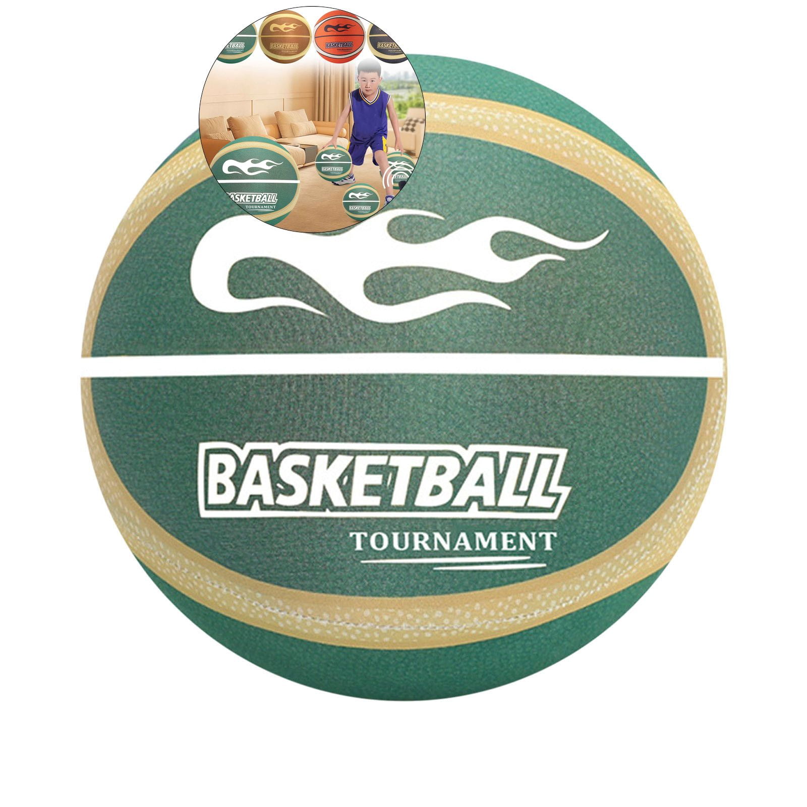 WNFJR Silent Basketball Dribbling Indoor, 2024 Upgrade Foam Basketball ...