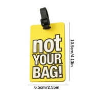 25 Pack - Backpack ID Luggage Tags for Student Identification Cards ...