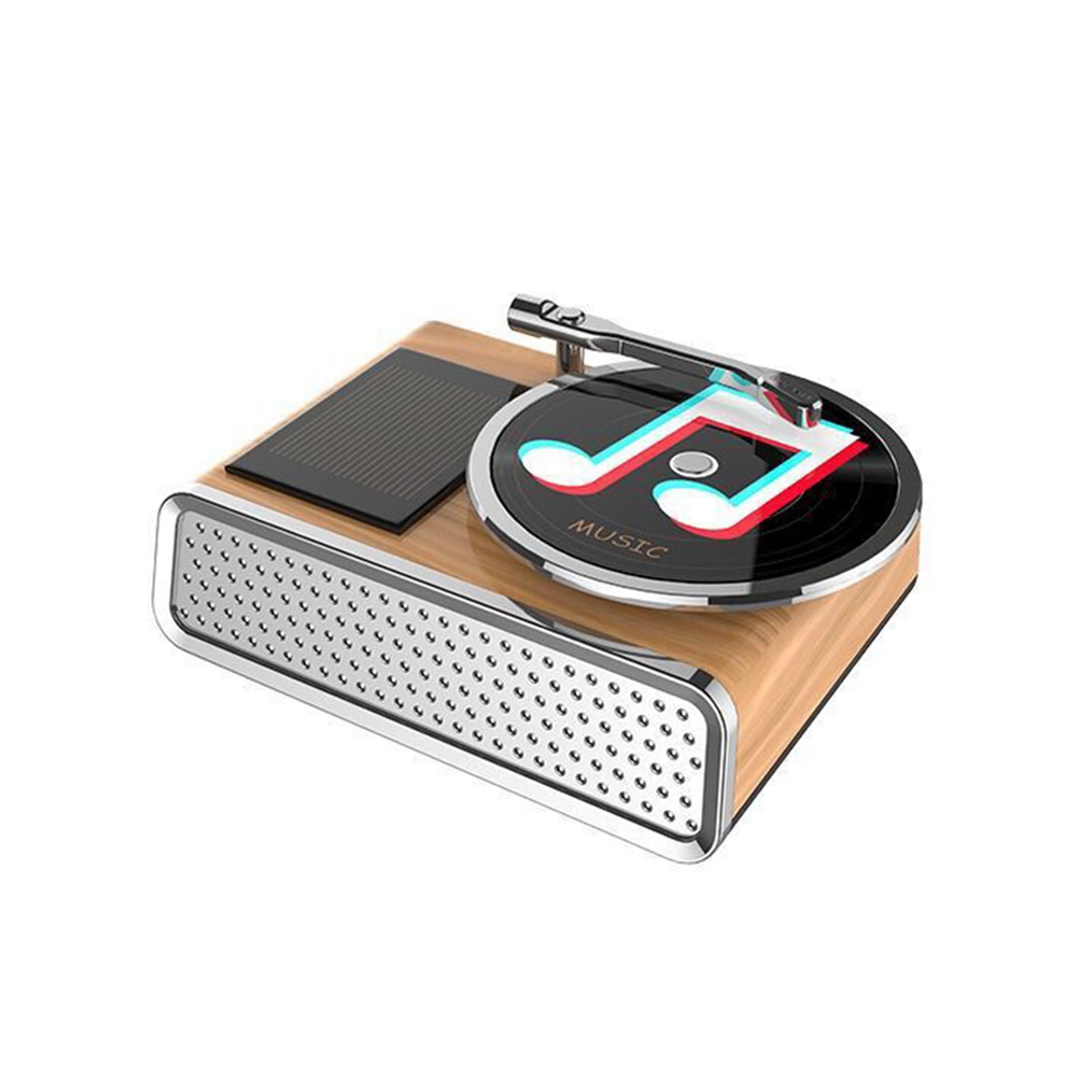 WNFJR Solar-Powered Car Record Player Design Aromatic Diffuser ...