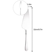 Farberware Stainless Steel Pie Server with Black Plastic Handle ...