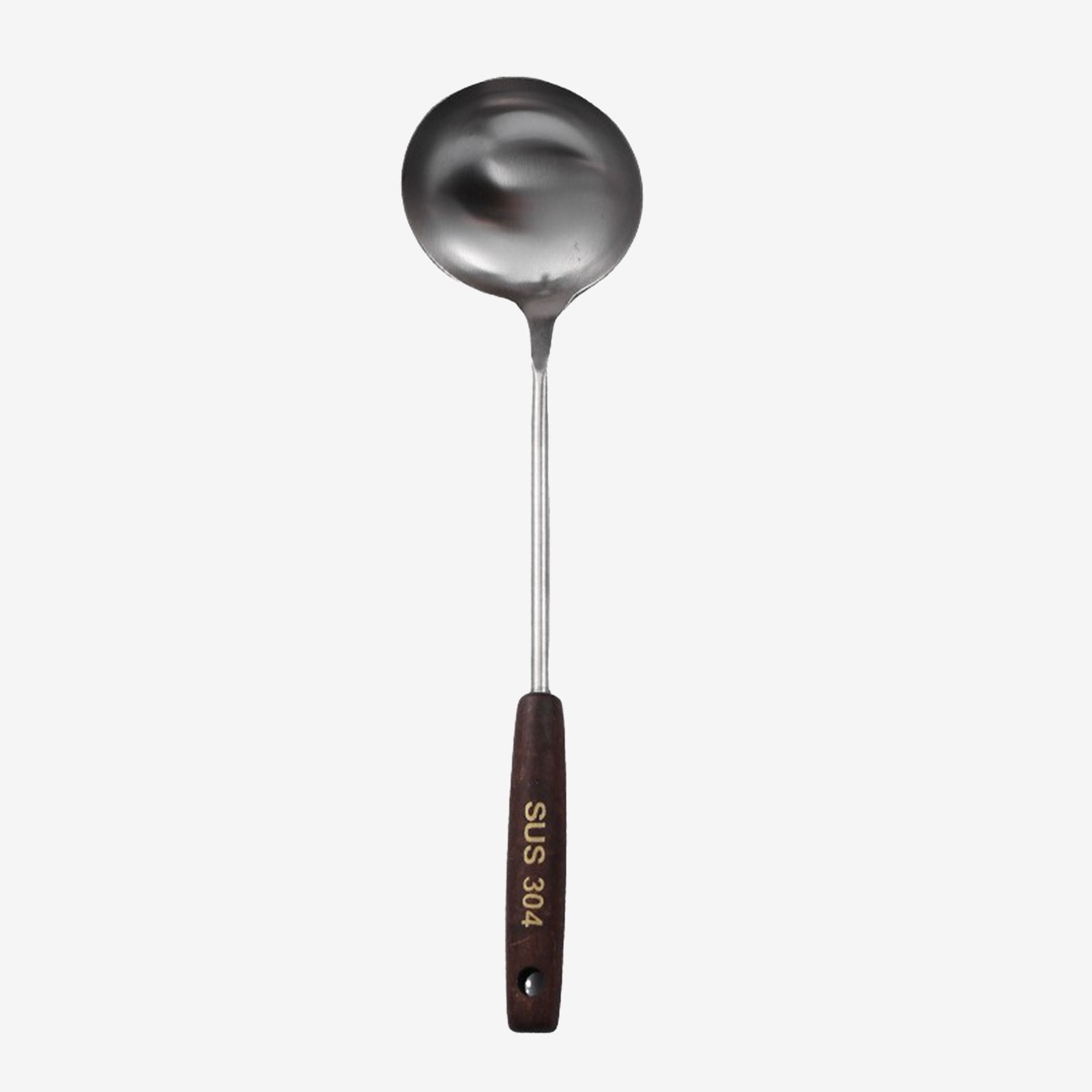 WNFJR Stainless Steel Cooking Utensil Set with Wooden Handles ...