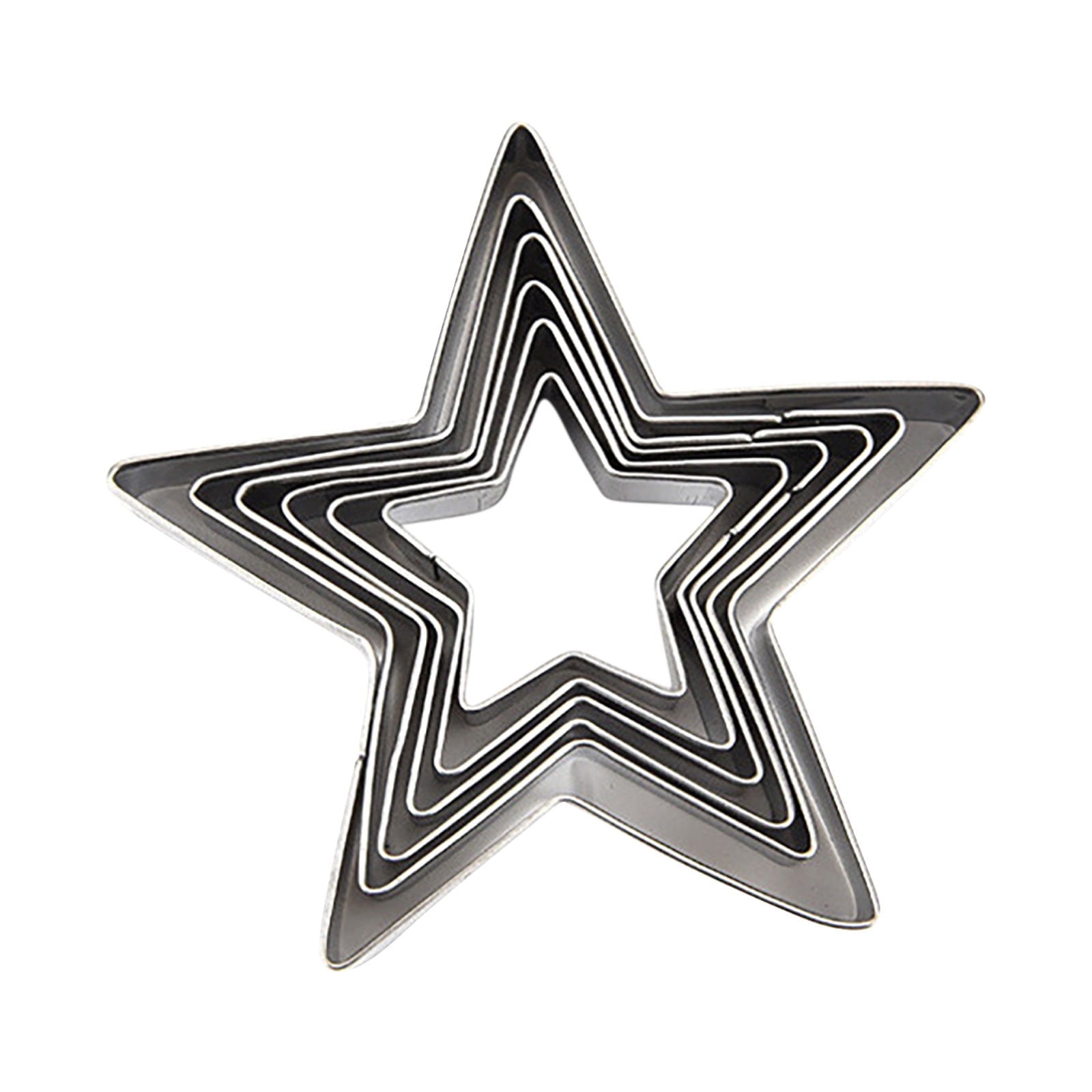 WNFJR Star Cookie Cutters Set, Small Star Cookie Cutter,Safety in Use ...