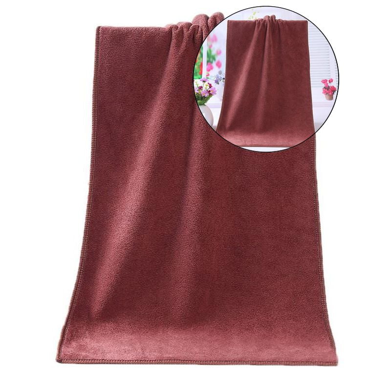 WNFJR Superfine Fiber Bath Towels, Soft and Absorbent, Lightweight ...