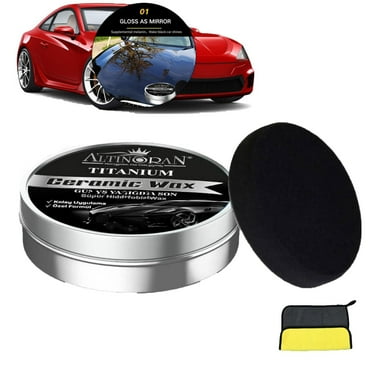 Titanium Ceramic Wax Cream, 2025 Strong Protection Car Coating ...