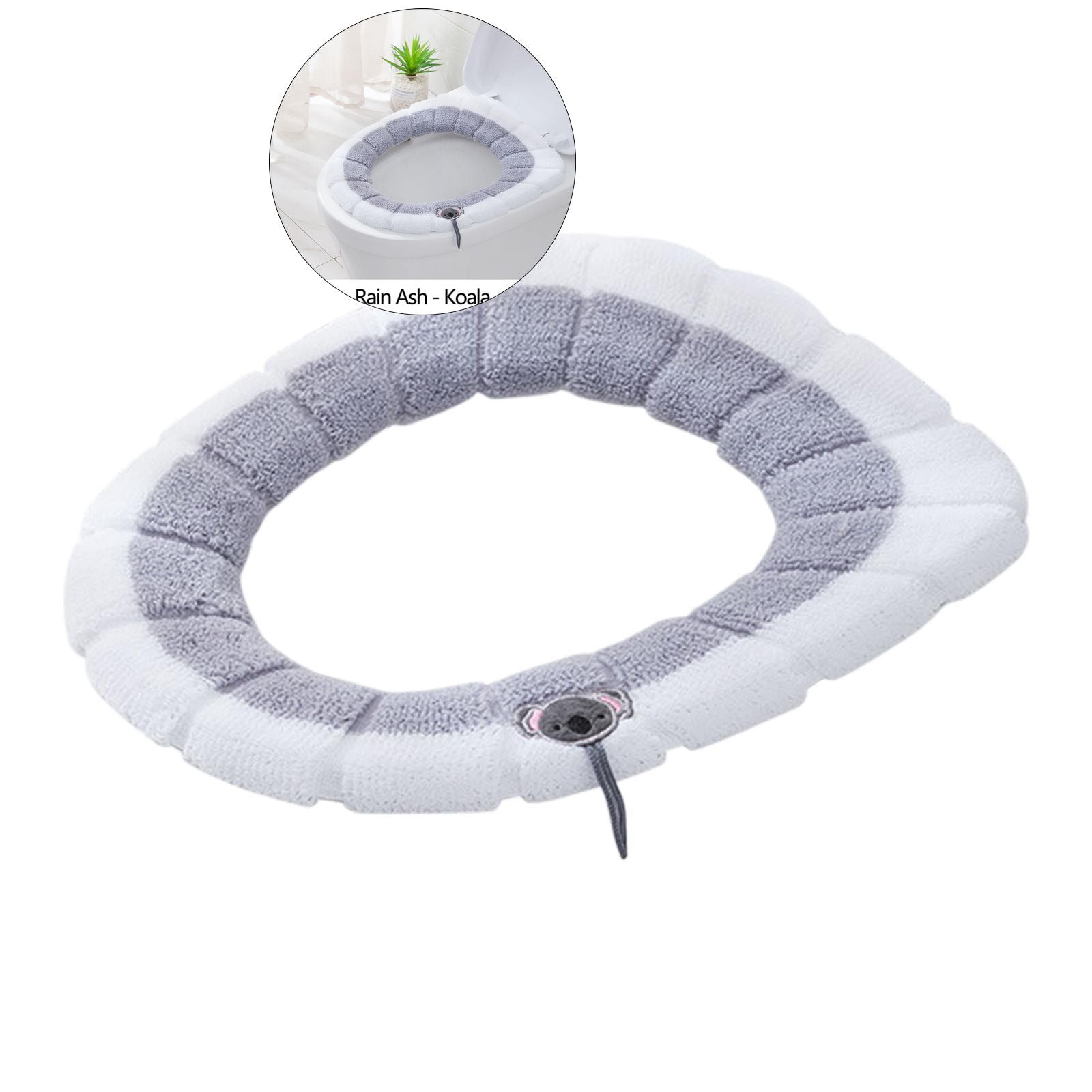 WNFJR Toilet Cover Toilet Seat Cover Pads with Handle Toilet Lid Cover ...