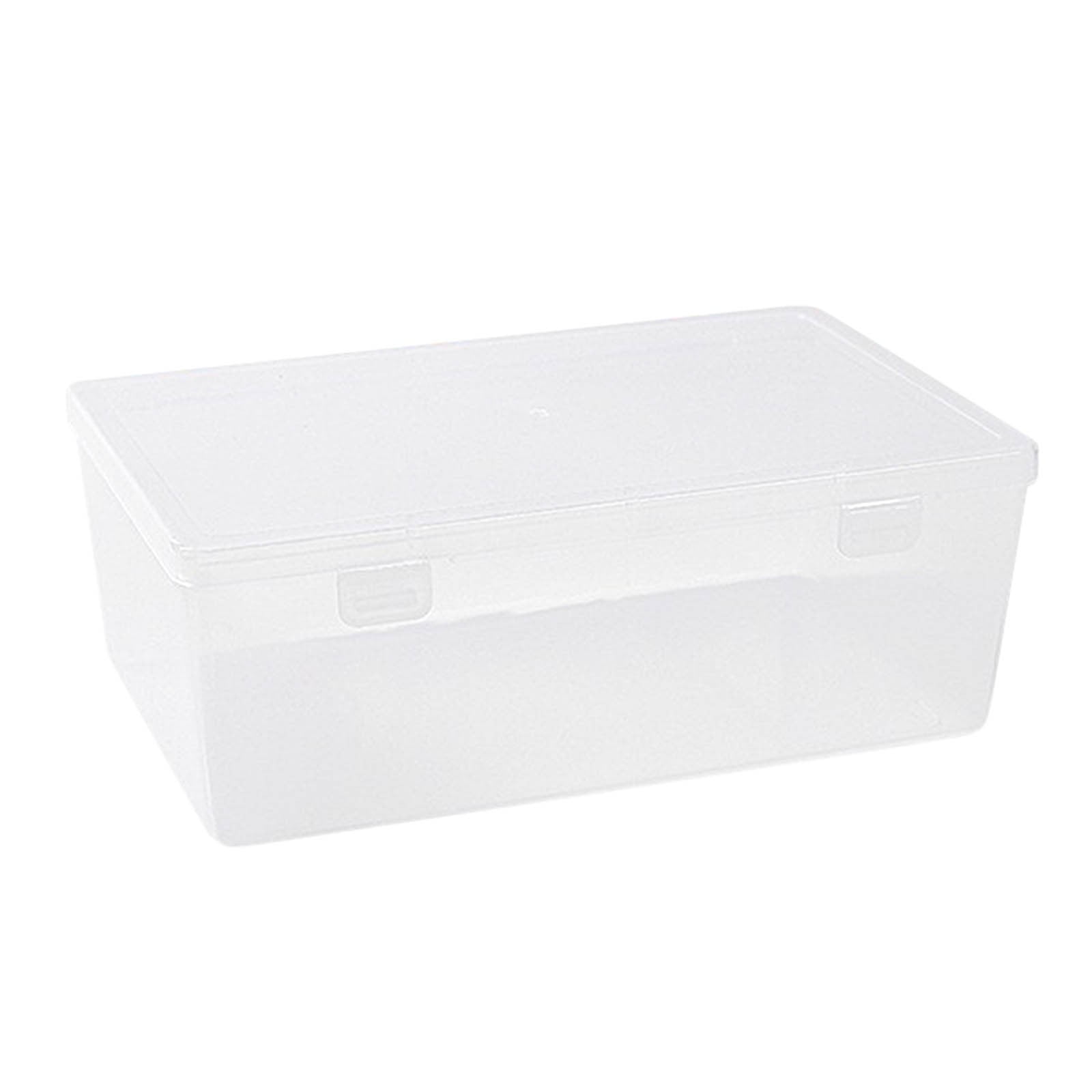 WNFJR Transparent Book Storage Box - Ideal for Sorting, Packaging, and ...