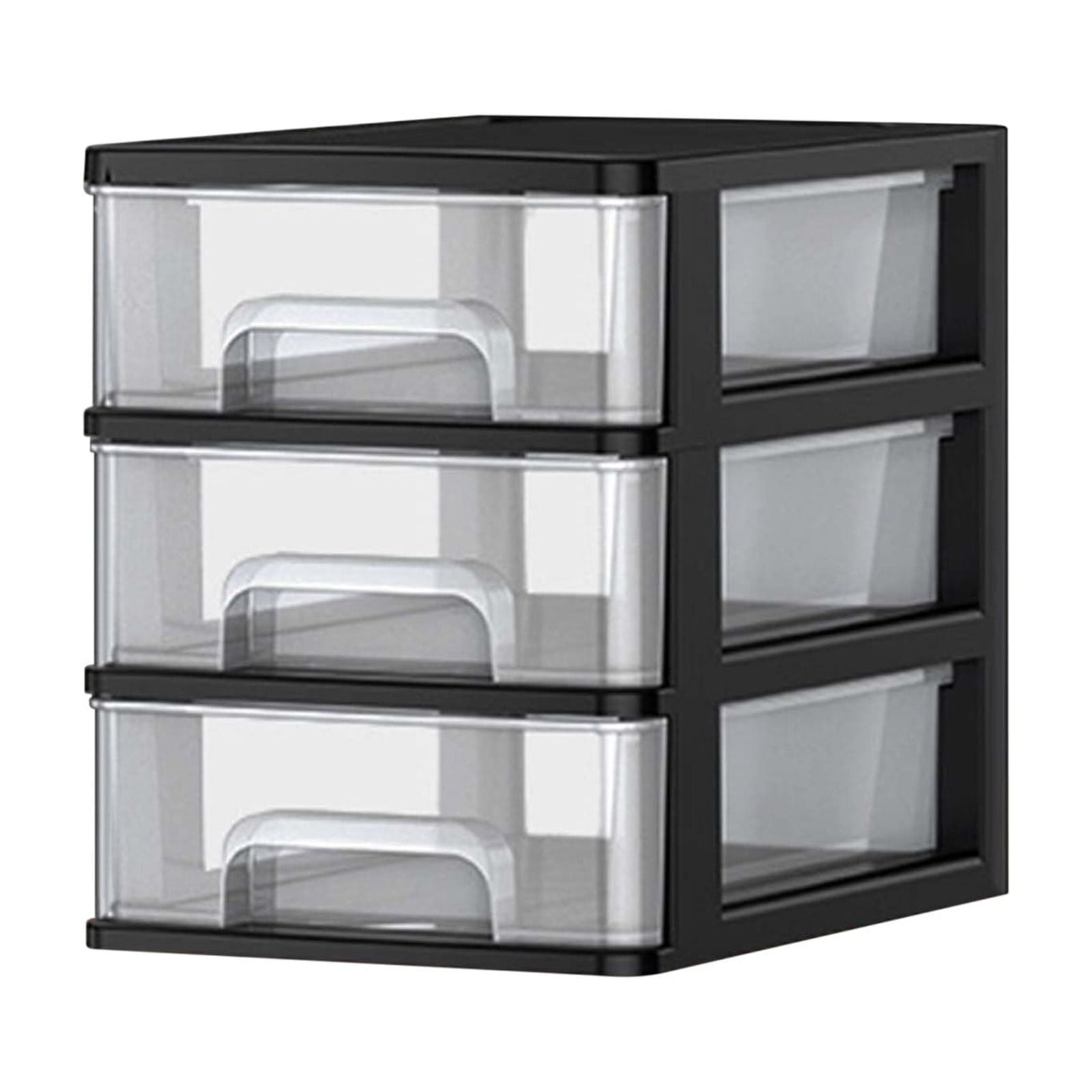 WNFJR Transparent Desktop Organizer, Small Drawer Desk Organizer ...