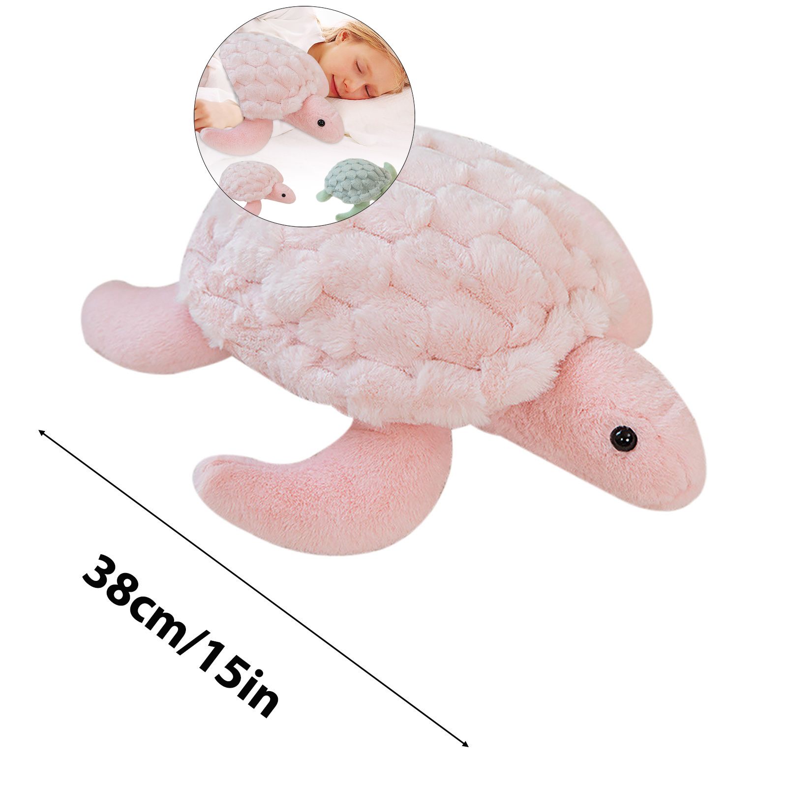 WNFJR Turtle Plush Pillow, Turtle Stuffed Animal, Tortoise Plush Toy ...