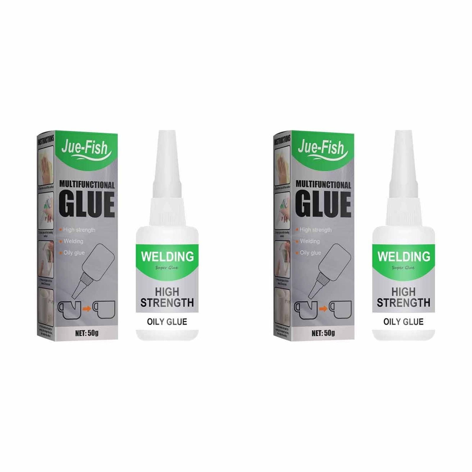 WNFJR Universal Super Glue, High-Strength Oily Glue for Multiple ...