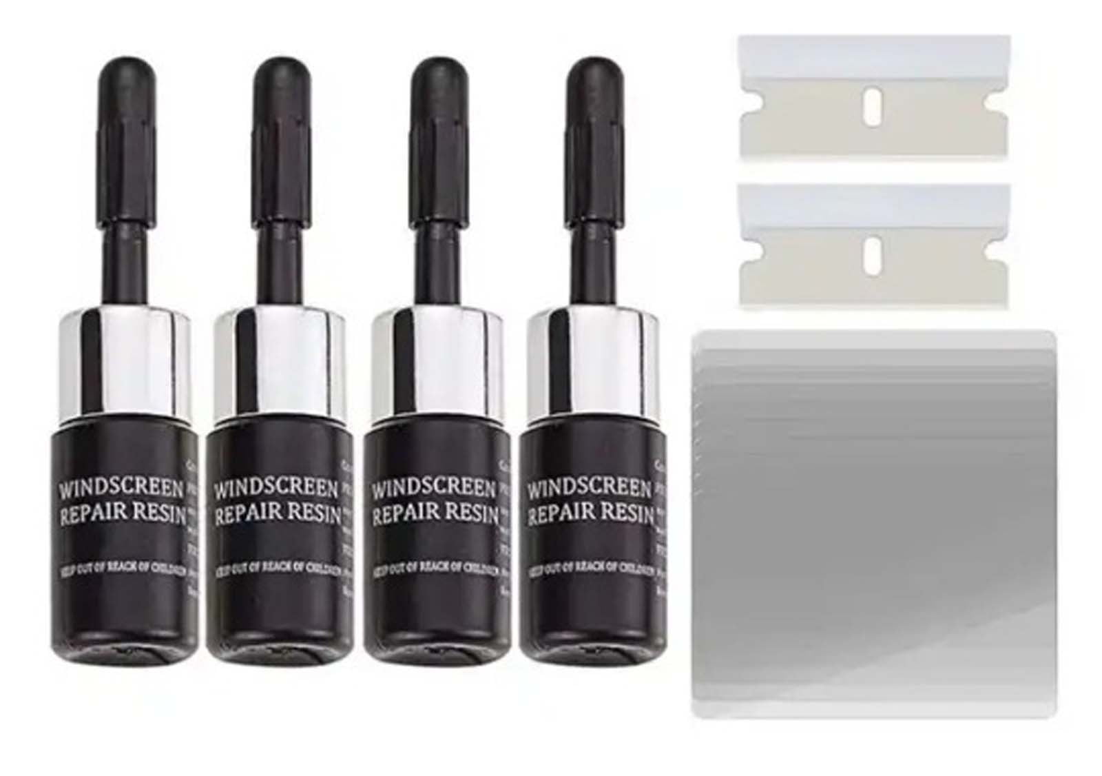 WNFJR Windshield Crack Repair Kit, Windshield Repair Kit for Chips and ...