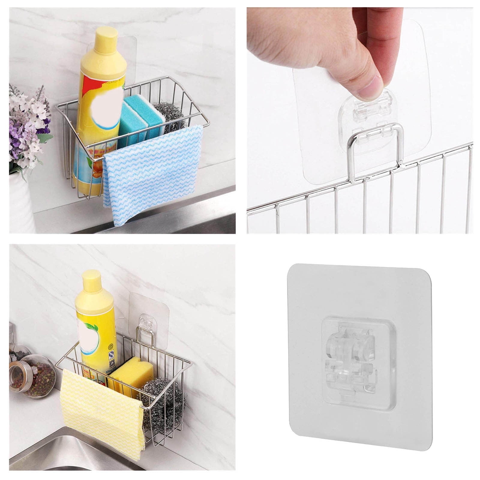 WNG Transparent Buckle Hook Suitable for Stainless Steel Sponge Holder ...