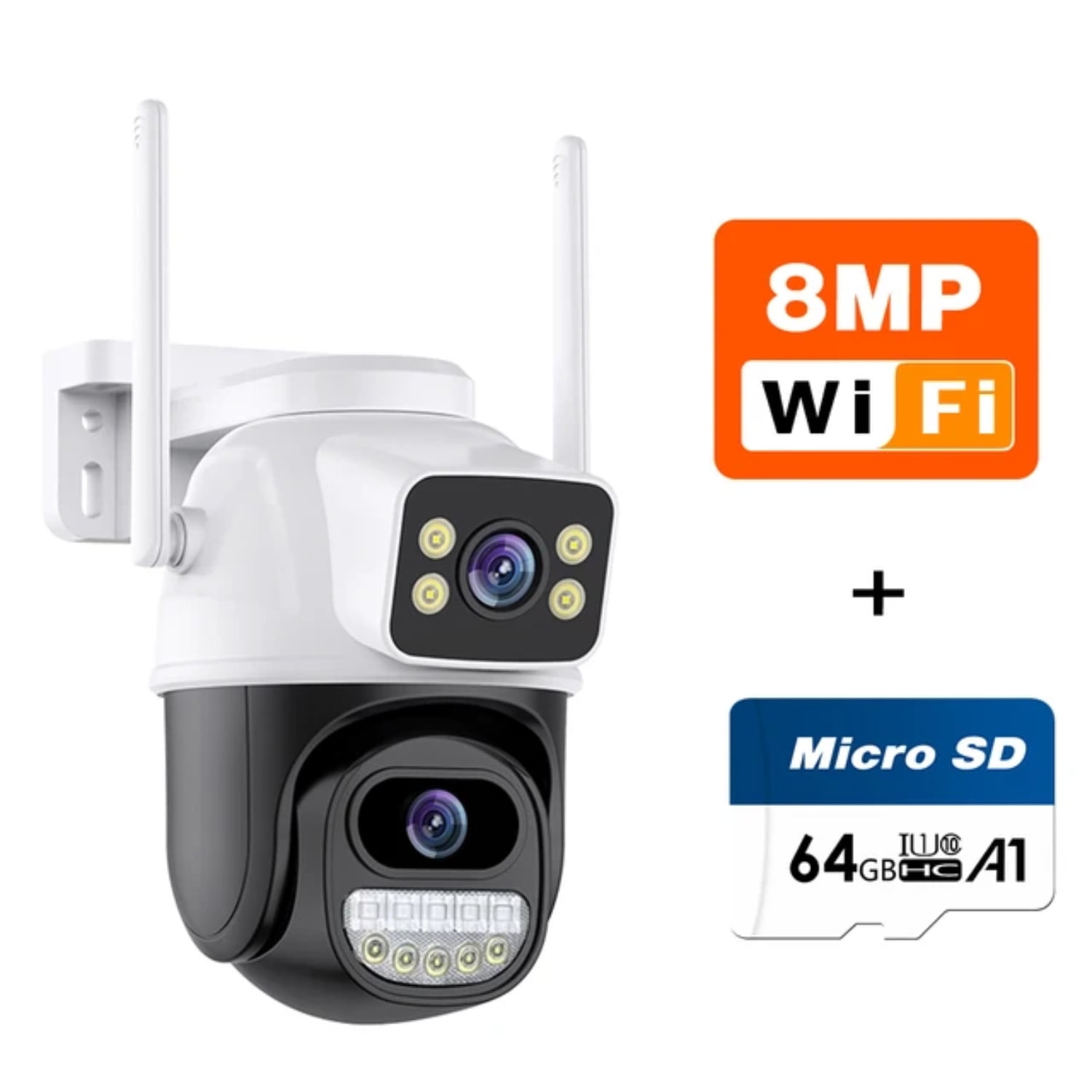 WNGHRON Enhanced Ultimate High Definition 6MP Dual Screen WiFi Outdoor ...