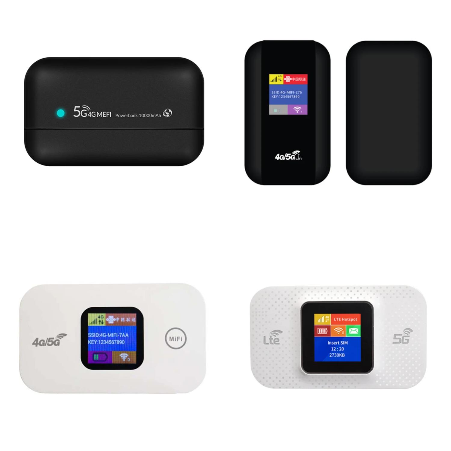 WNGMJN 5G Wifi Portable 5G Mifi Router 300Mbps Car Mobile WiFi Hotspot ...
