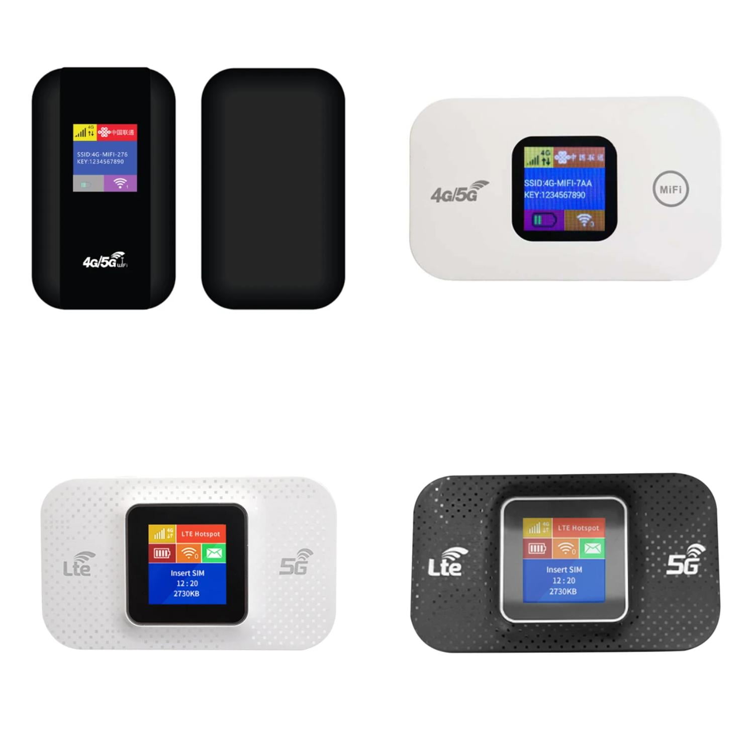 WNGMJN 5G Wifi Portable 5G Mifi Router 300Mbps Car Mobile WiFi Hotspot ...