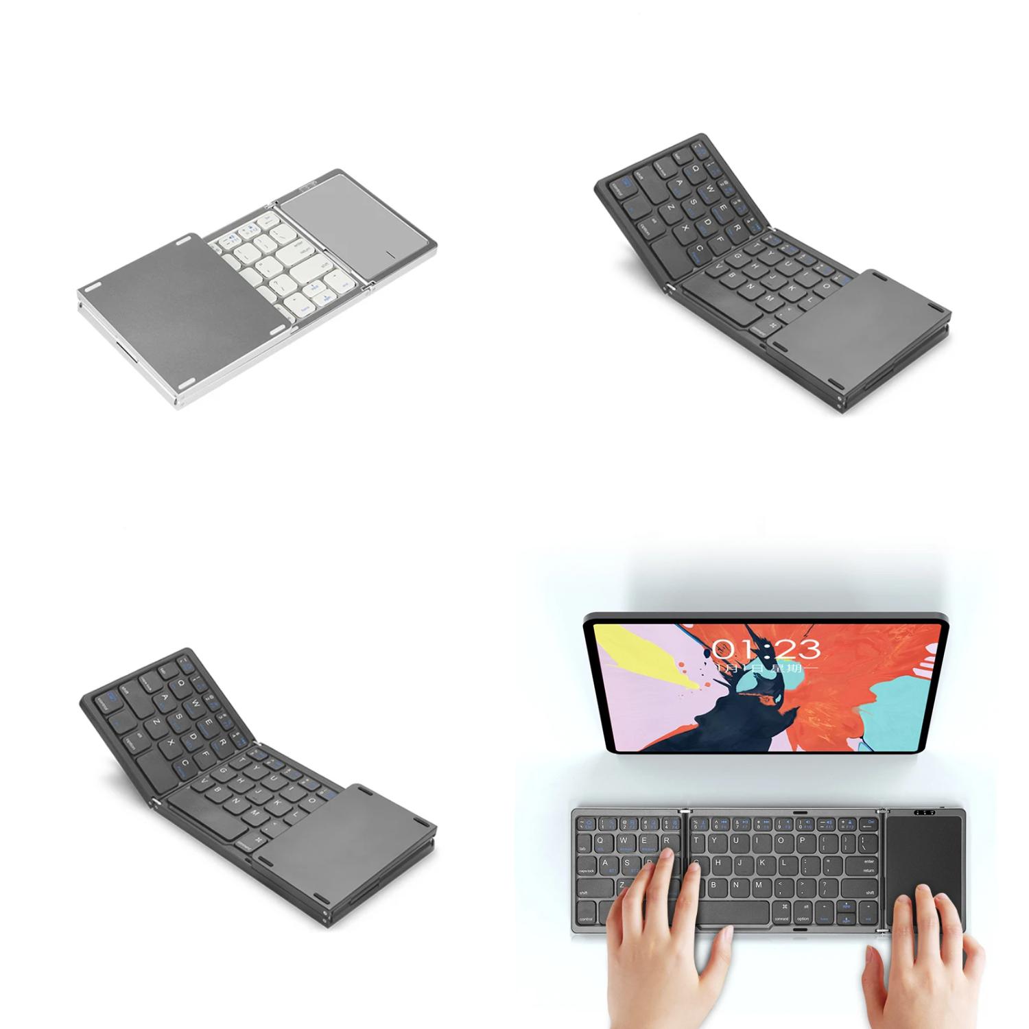 WNGMJN Portuguese Arabic Russian Spanish French B089T Mini Folding ...