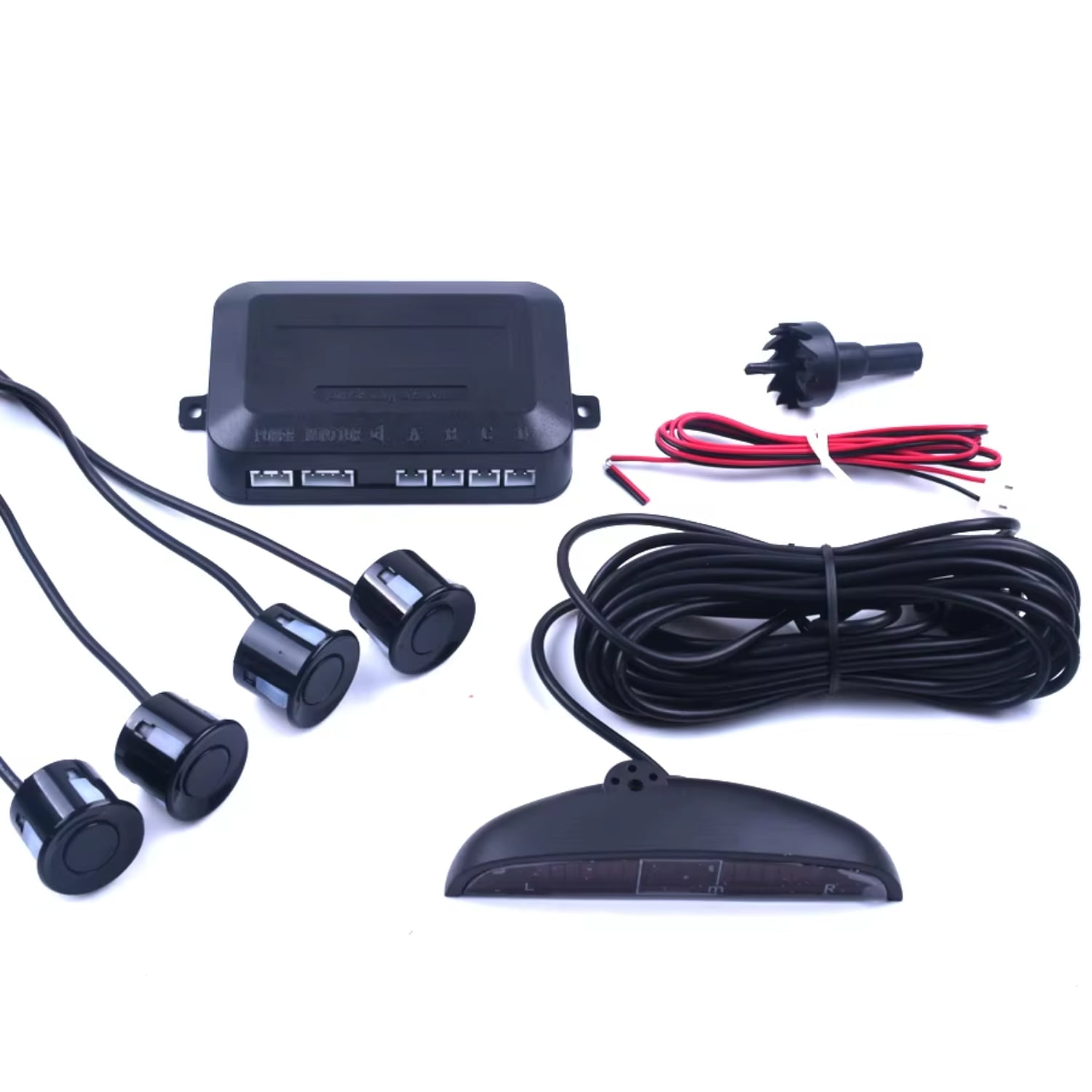 WNGNNG 4Pcs High Quality Car Parking Sensor Kit with Auto Display for ...