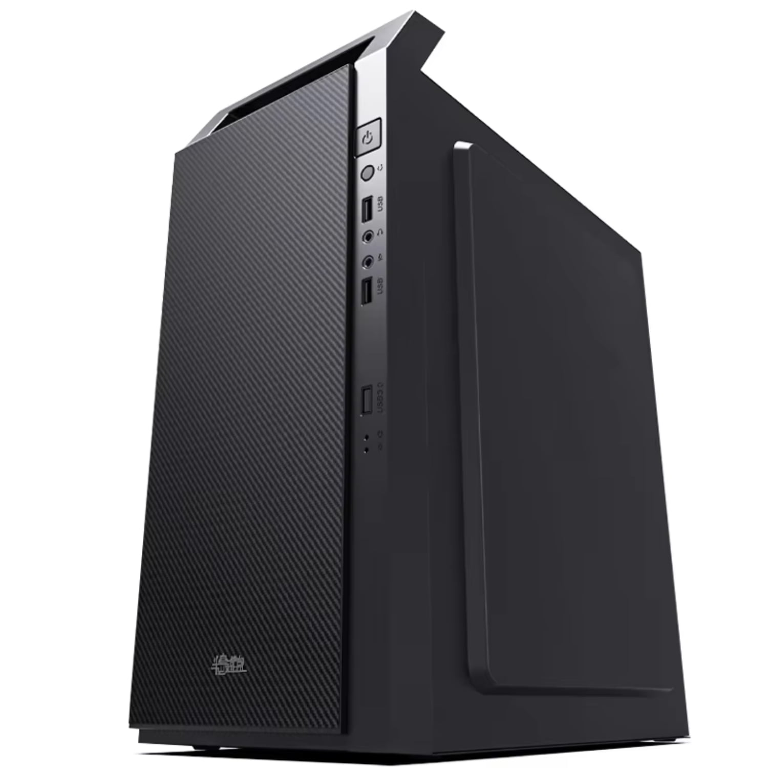 WNGNNG Compact and Sleek M-ATX Portable Gaming Computer Case with USB2 ...