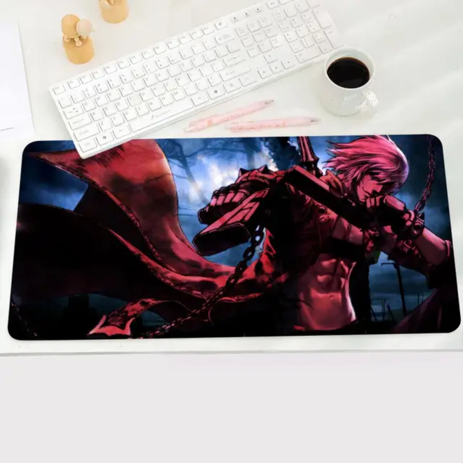 WNGPNG Devil May Cry Fashion Big Mouse Pad Large Anime Desk Mat Luxury ...