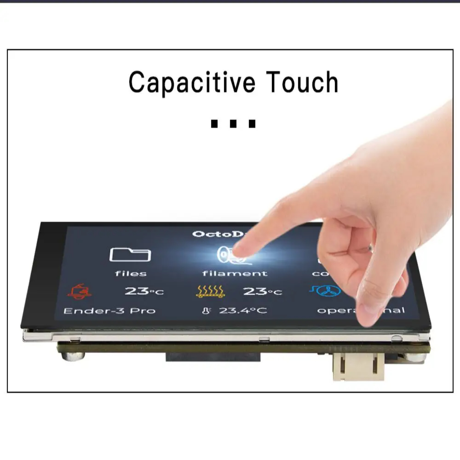 WNGPNG Raspberry Pi CM4 Capacitive Touch Screen Module High Resolution ...