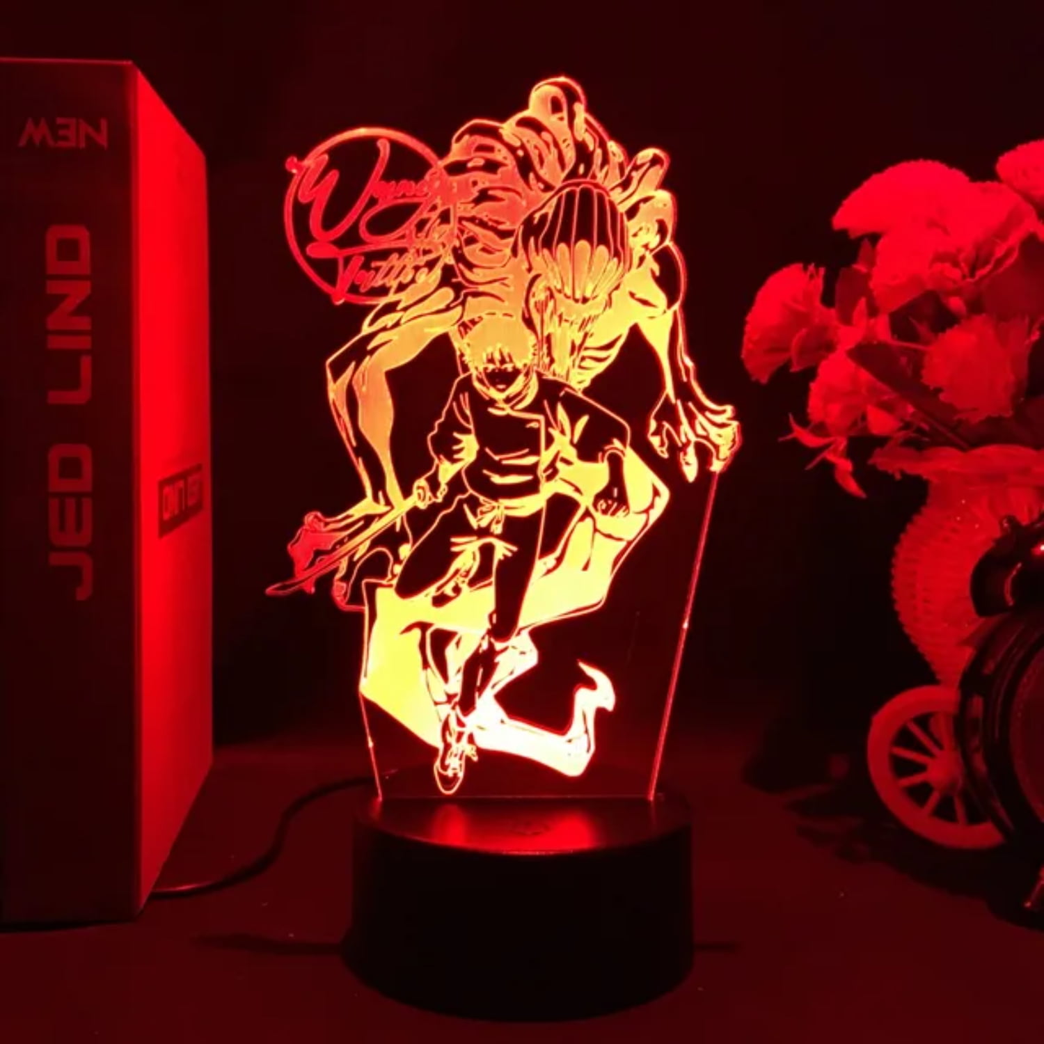 WNGSHA Eye-catching and vibrant Anime Jujutsu Kaisen LED Light ...