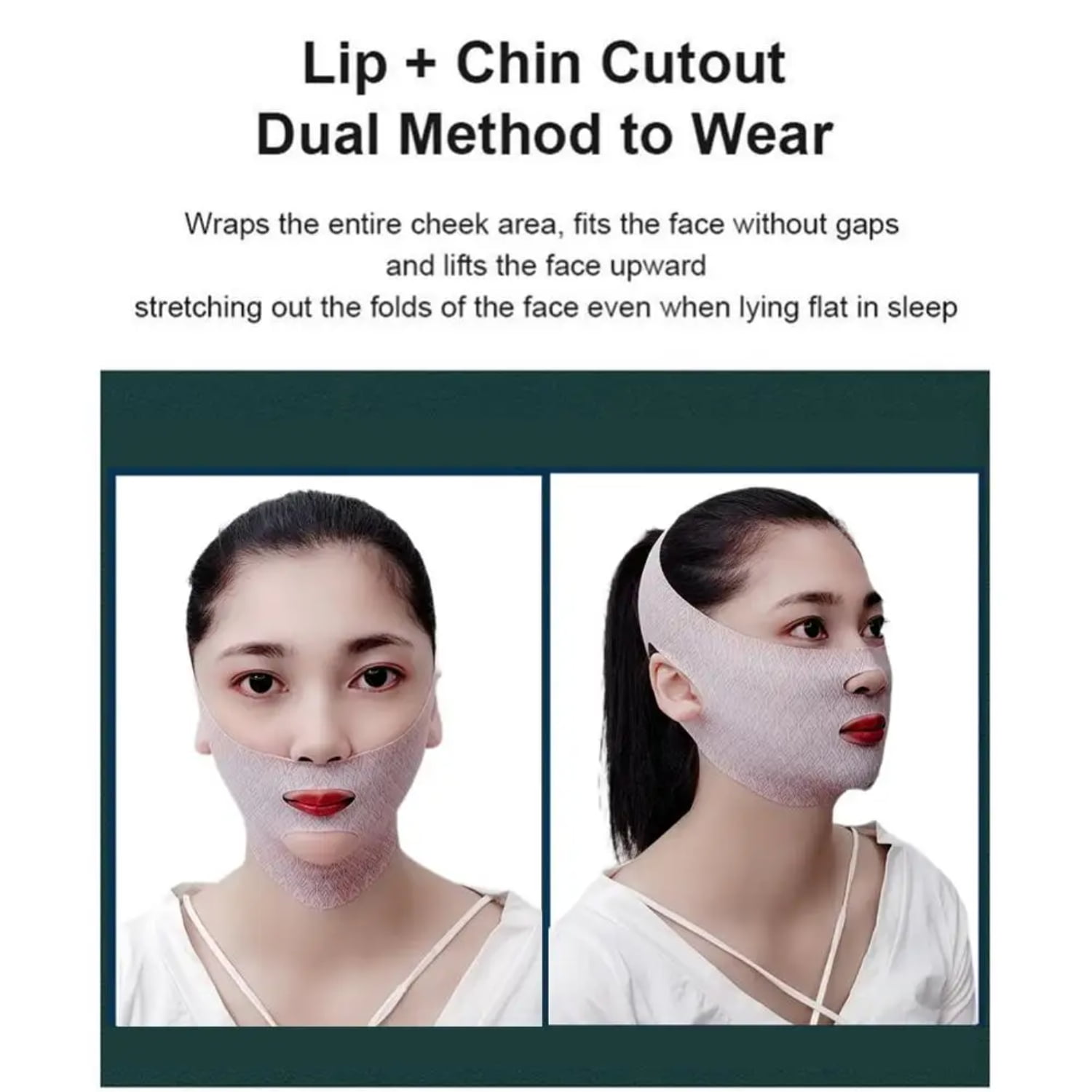 WNGSHA V Line Face Shaper Reusable Face Slimming Bandage Women Chin ...