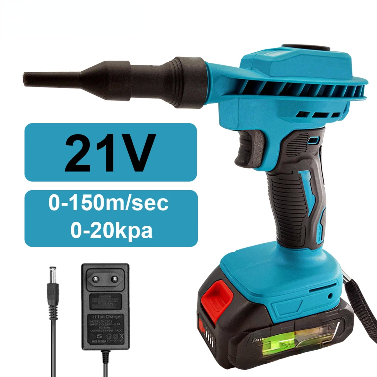 WNGXAXI Mini Cordless Air Duster Blower Compressed Air Spray Computer ...