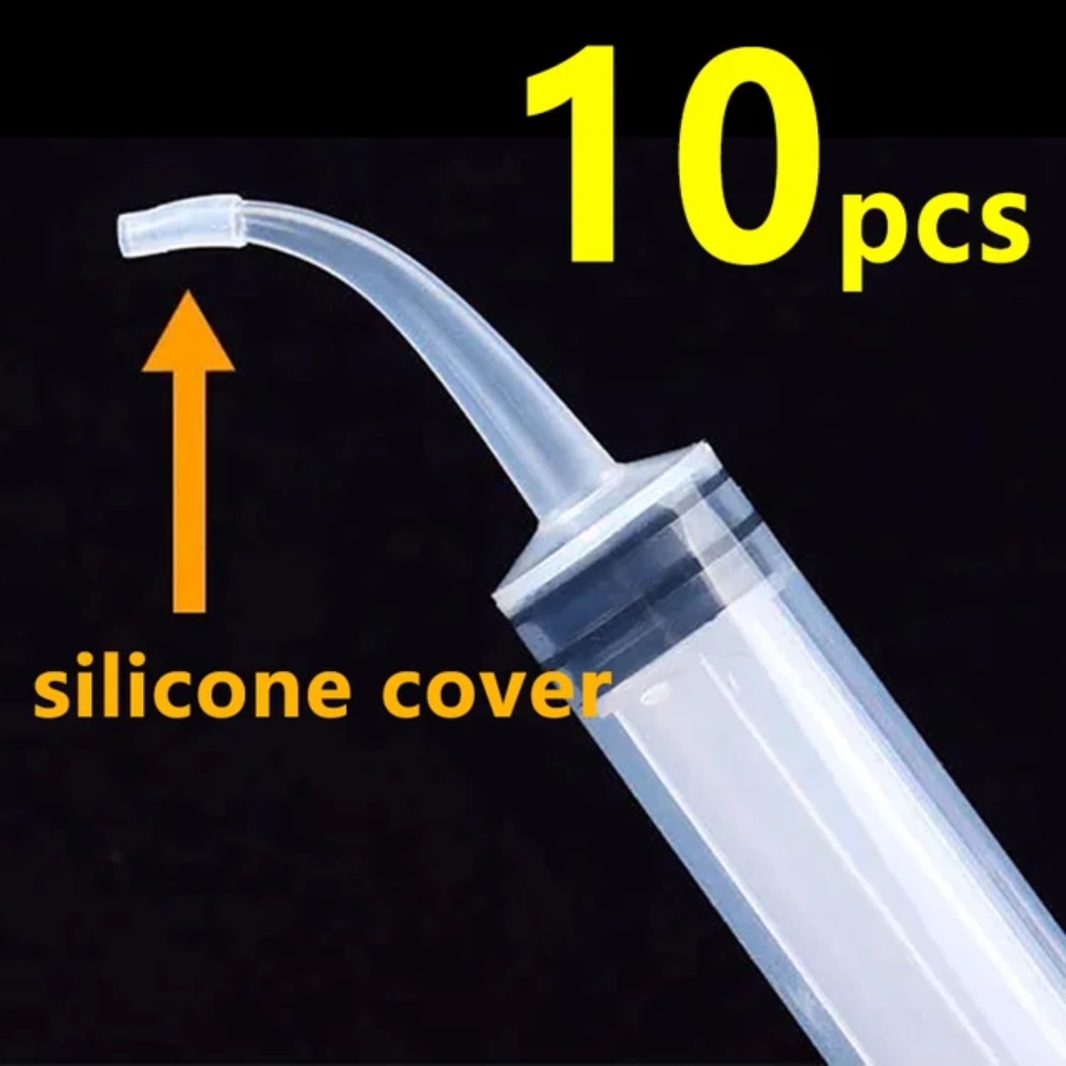 WNGZQN 5-100pcs Ear Washing Device Wash The Ear Pierced Ear Canal ...