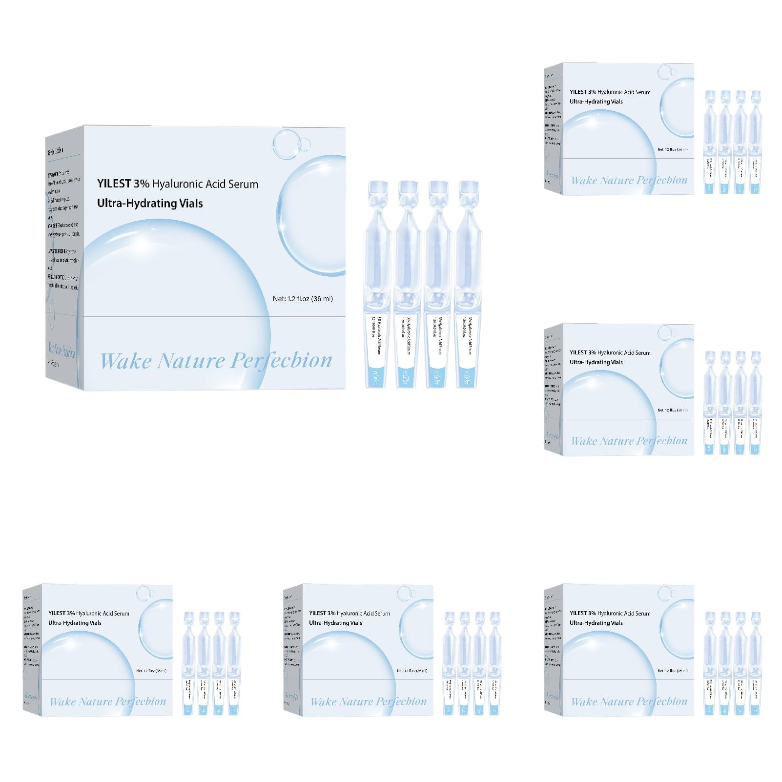 WNP 3% Hydrating Vials WNP Tubes WNP Glass Skin Hydrating WNP Hydrating Tubes 3%(1.2ML*30) 2PCS ...