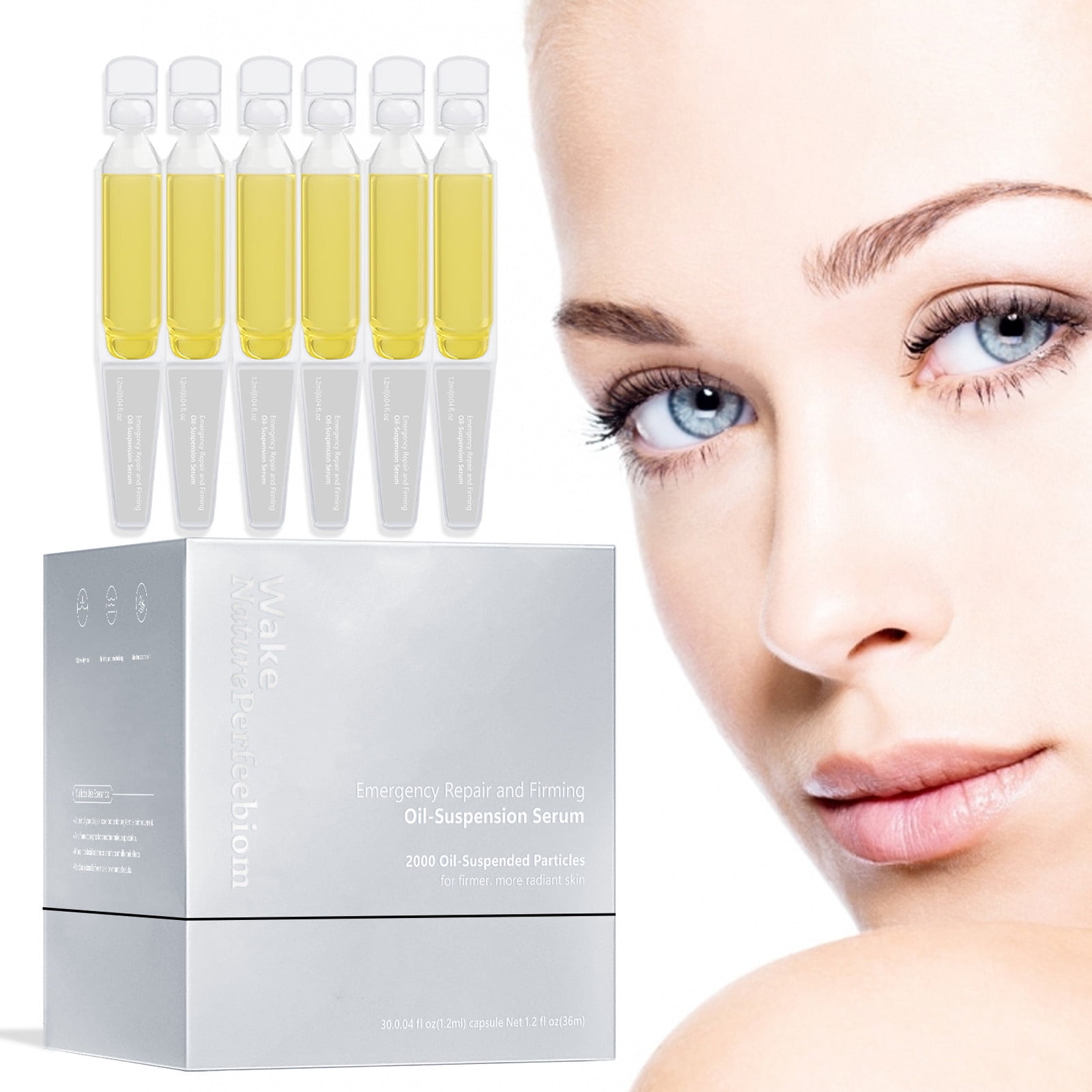 WNP 3% Hydrating Vials WNP Tubes WNP Glass Skin Hydrating WNP Hydrating Tubes 3%(1.2ML*30) ucing ...