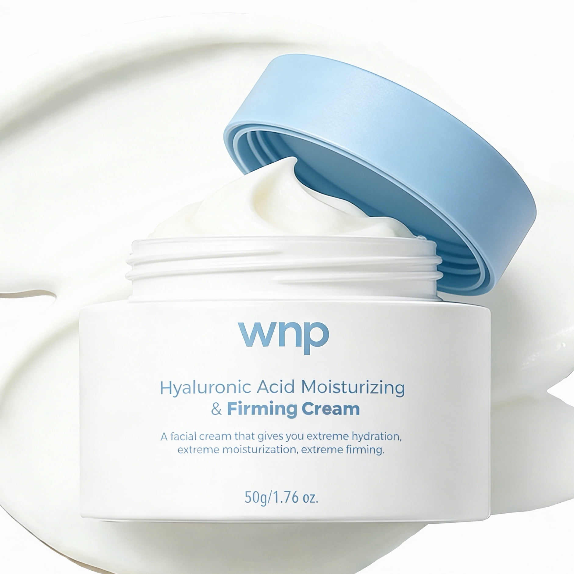 WNP Moisturizing & Firming Cream with Hyaluronic Acid, Peptides ...