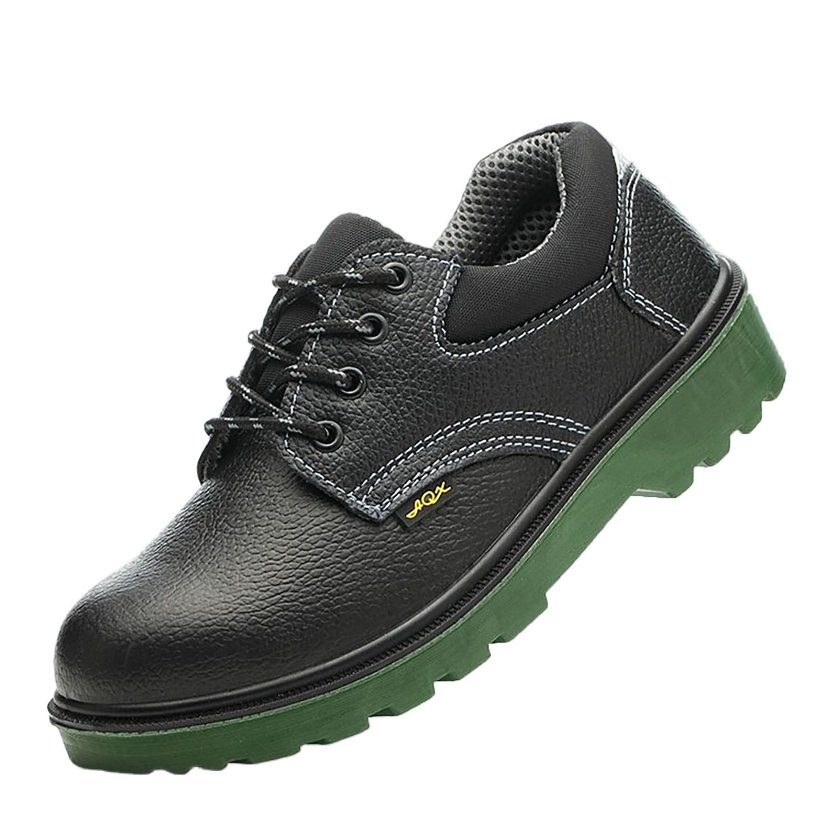 WNVMWI Mens Shoes Black Sneakers Men Walking Shoes Green Sole Wear ...