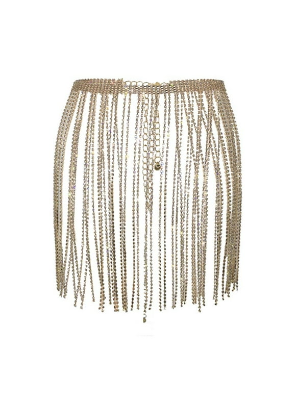 Gold Chain Skirt