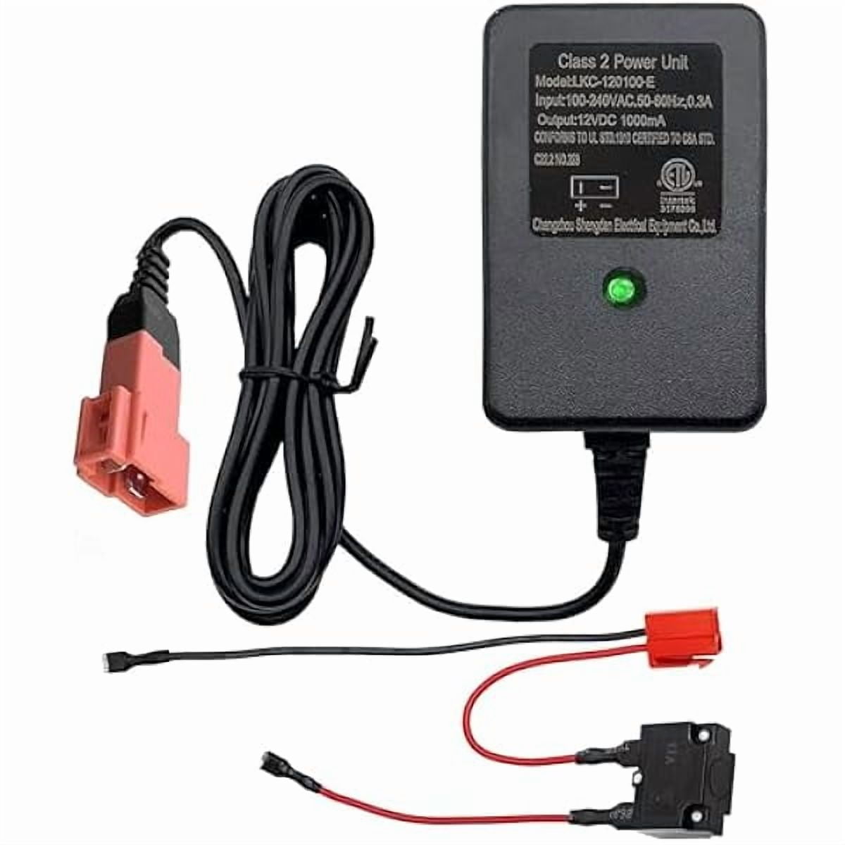 WNiMa3 weelye 12V Battery Charger for Kids Ride On Car, for Best Choice ...