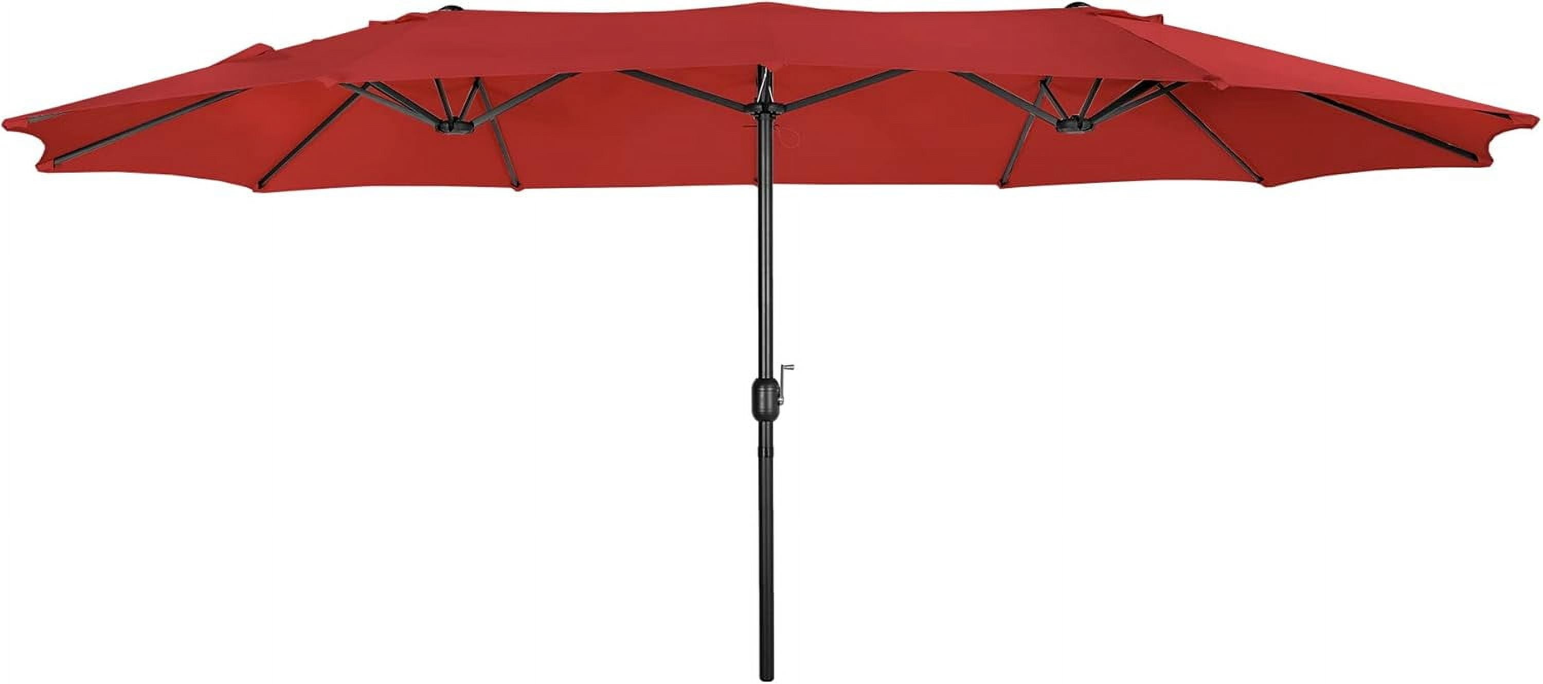 WO Home Furniture Patio Umbrella Twin Double (Extra Long) Outdoor Extra ...