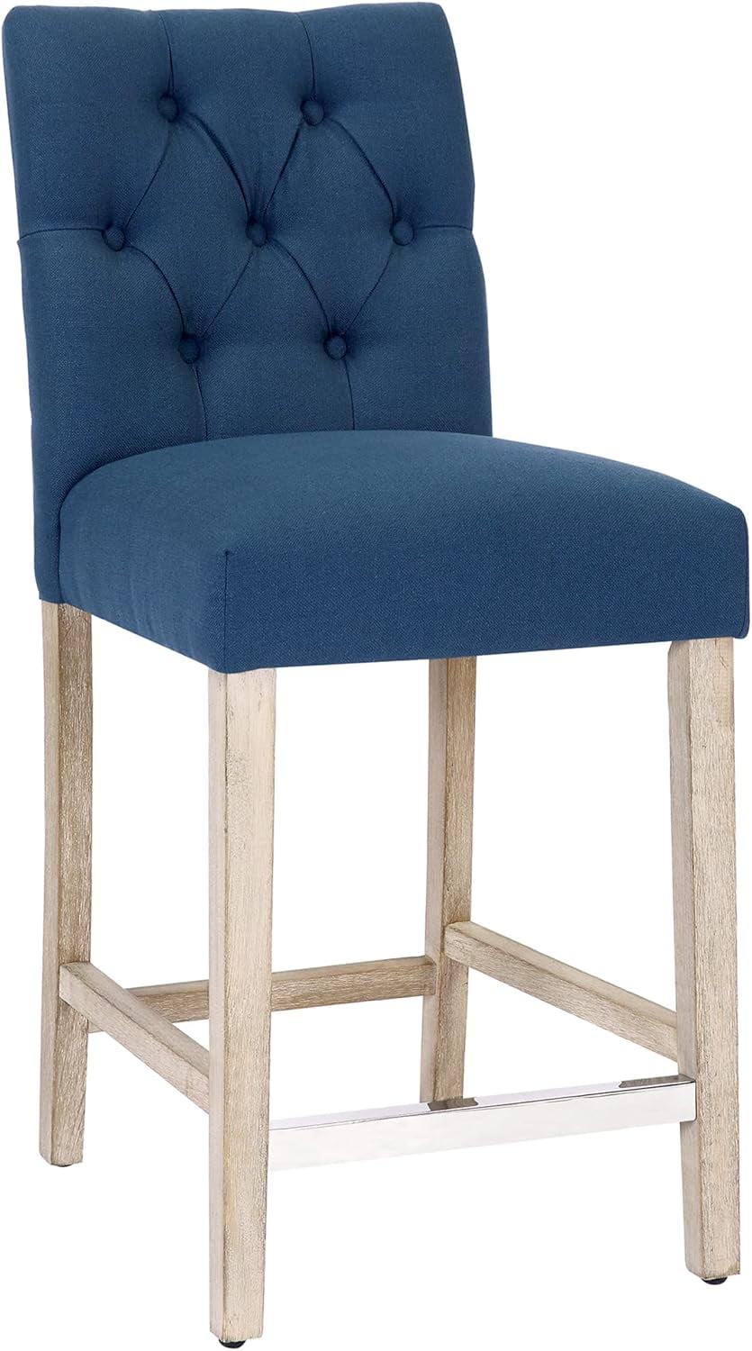 WO Upholstered Counter Stool 24 inch Counter Height Stool w Antiques ...